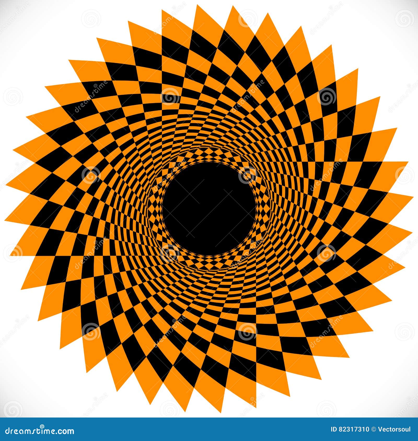 Geometric Circle Elements. Abstract Circular Shape Stock Vector ...