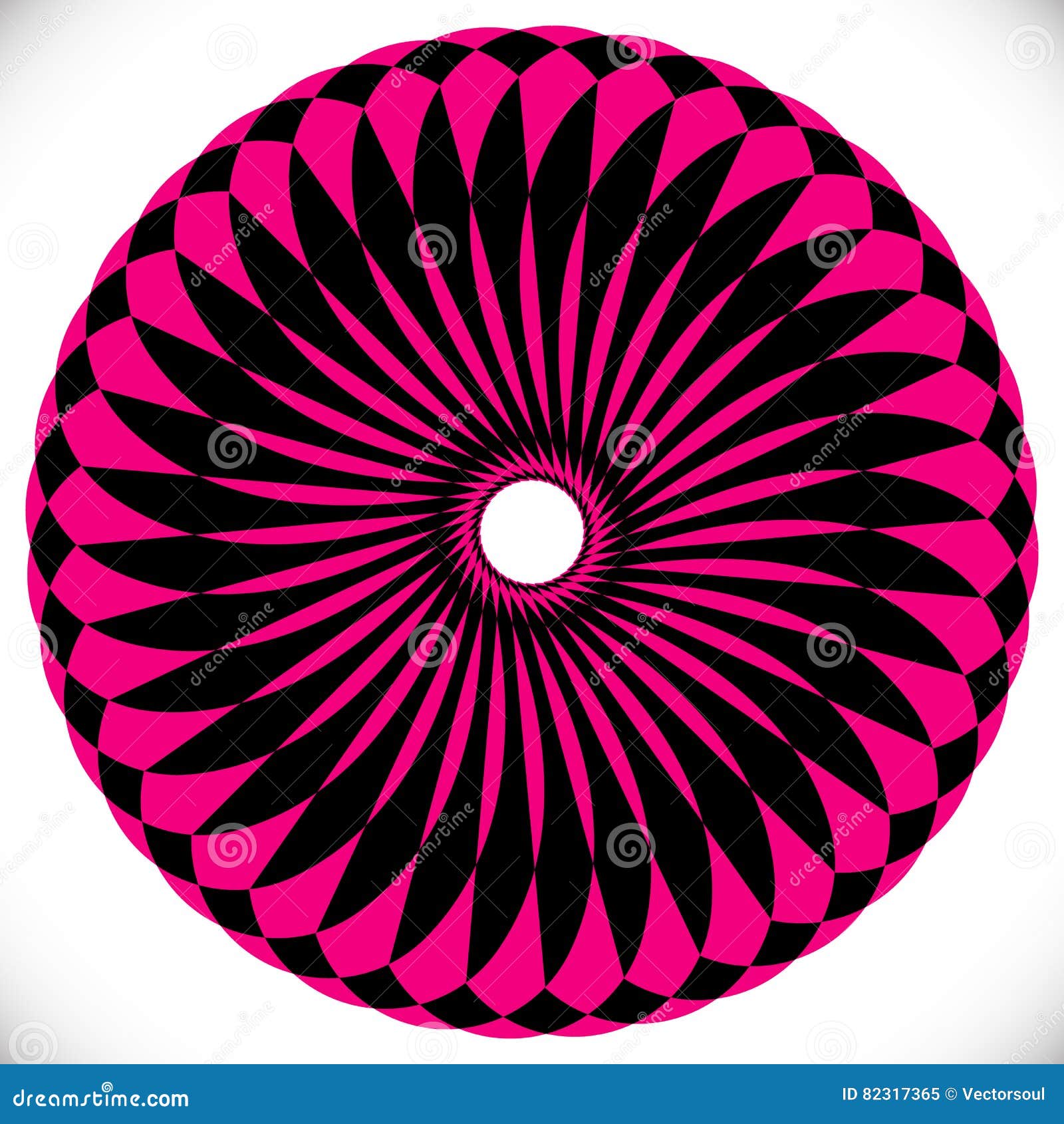 Geometric Circle Elements. Abstract Circular Shape Stock Vector ...