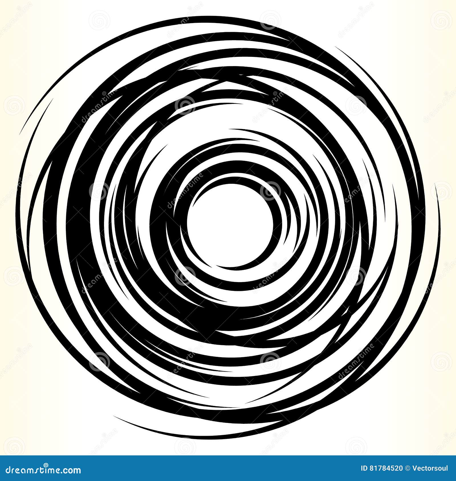 Geometric Circle Elements, Abstract Random Circle Shapes Stock Vector ...