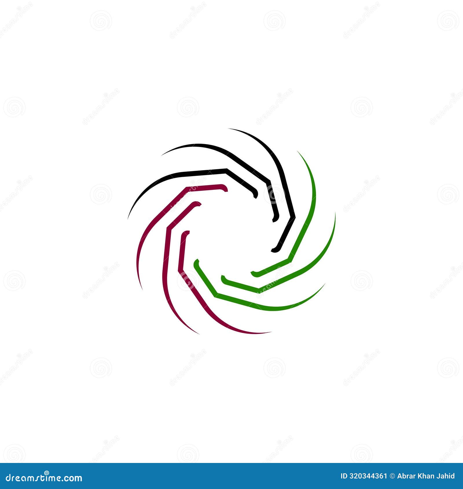 Geometric Circle Shapes, Borders, Frames, Logos .Circle Colorful New ...