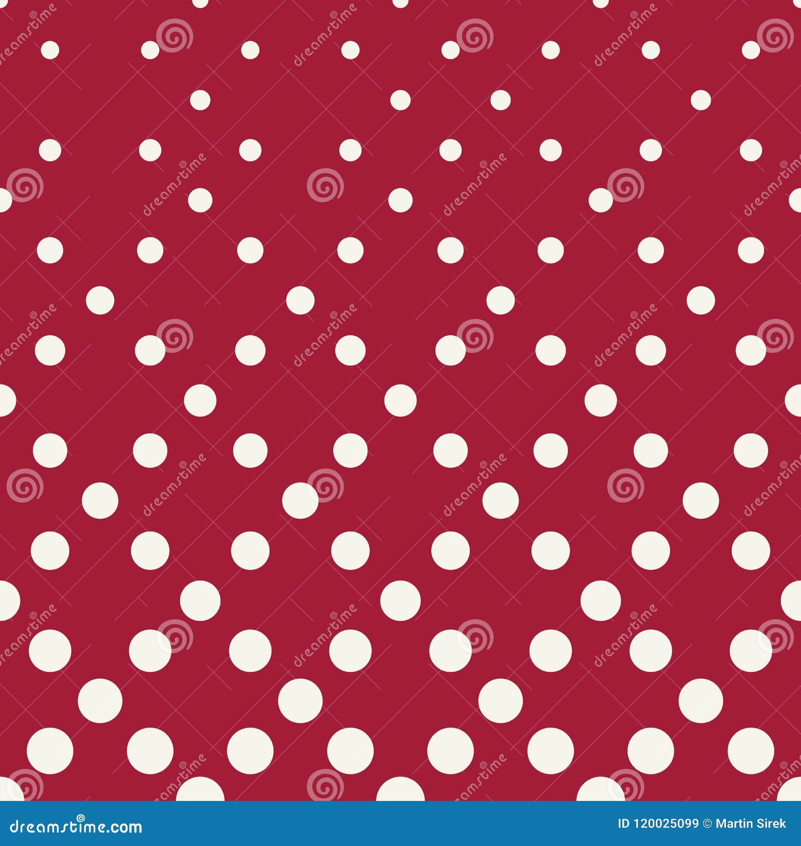 Geometric Circles Gradient Halftone Seamless Red Pattern Stock Vector ...