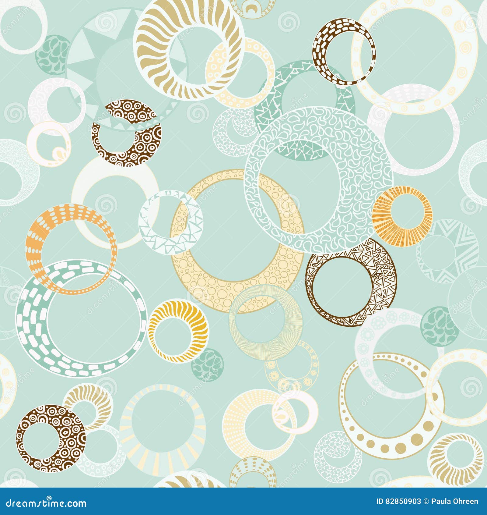 Geometric Circles stock illustration. Illustration of pattern - 82850903