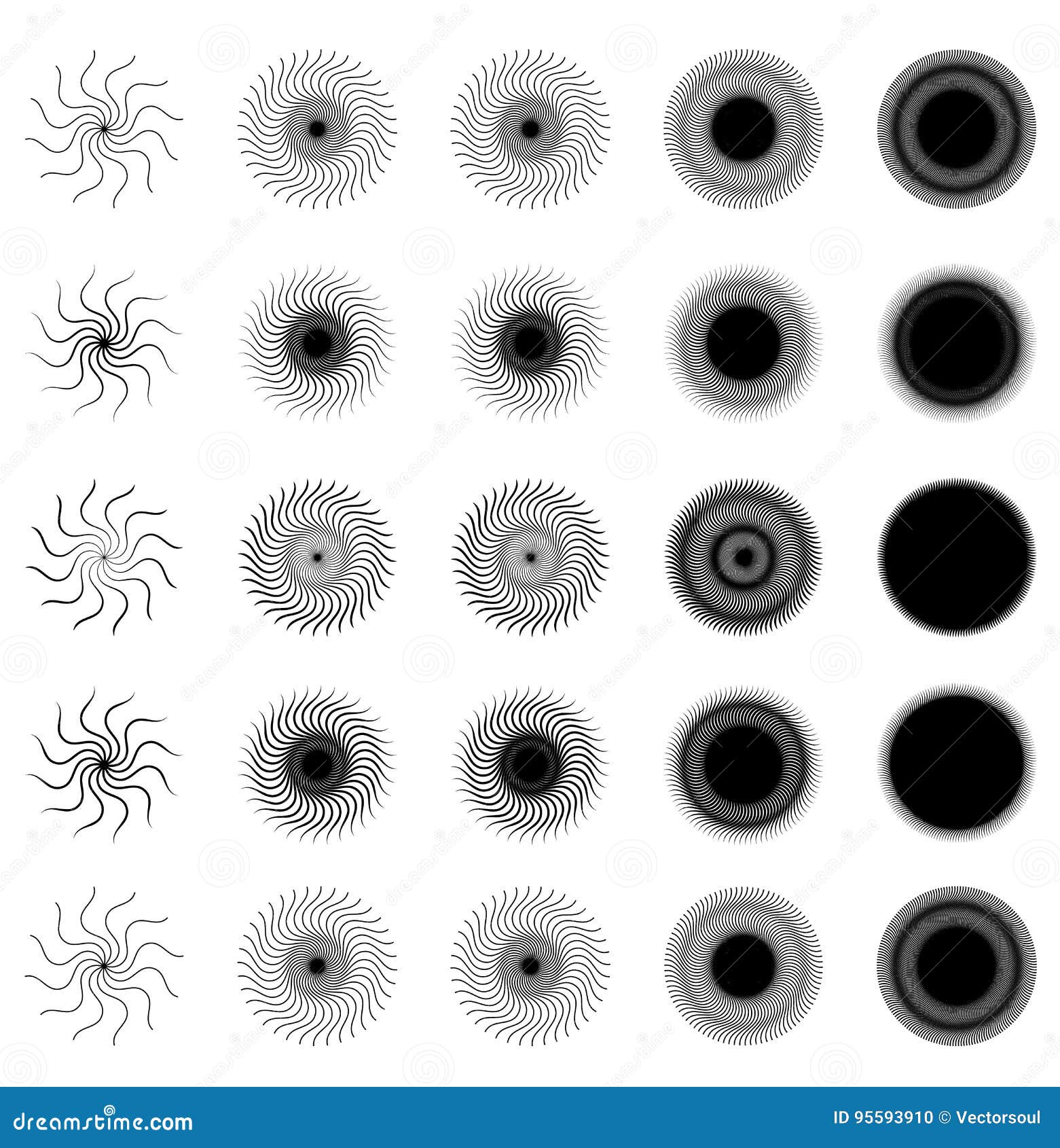 Geometric Circular Element. Grungy, Sketchy Splatter-like Circle Stock ...