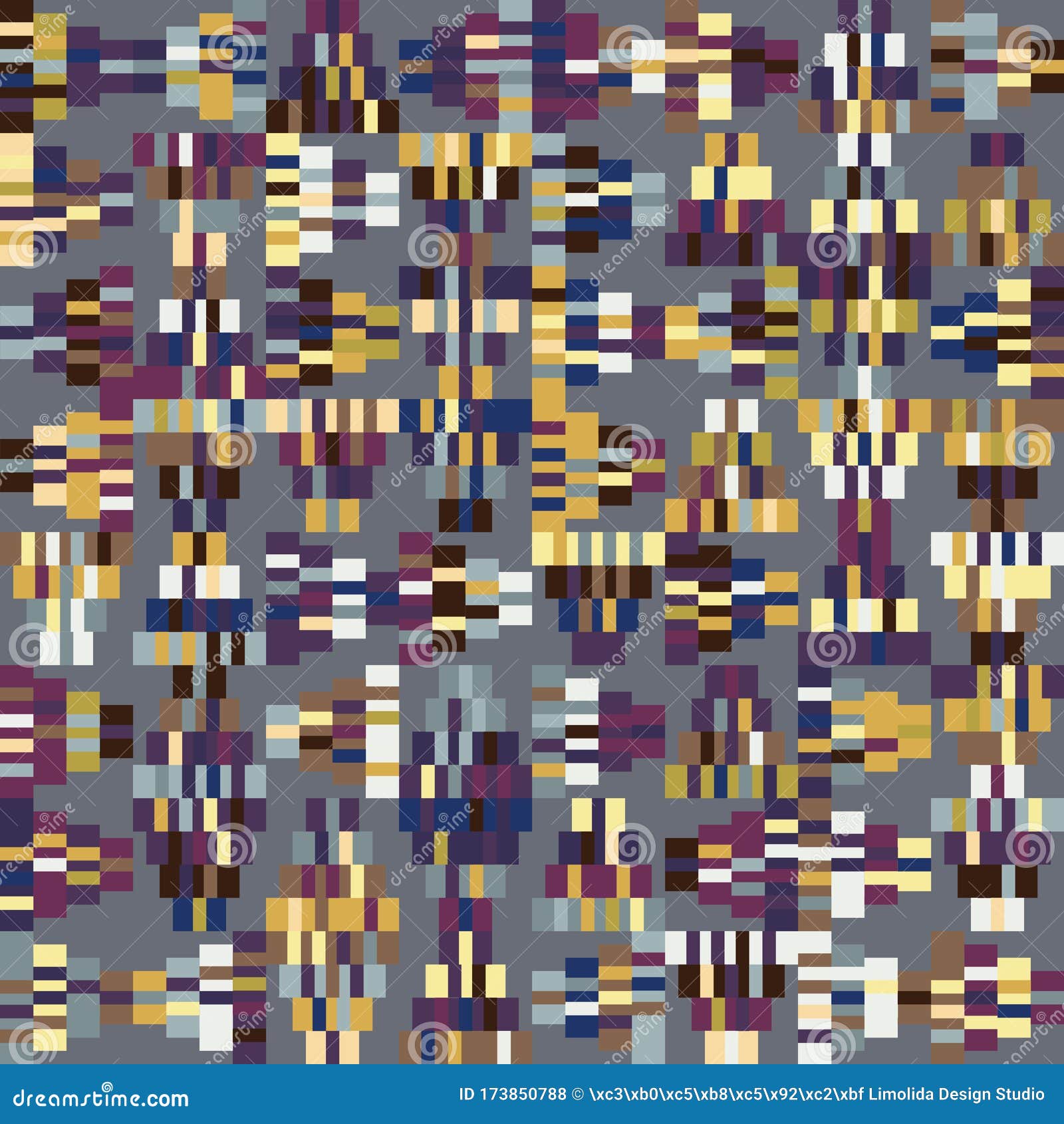 Geometric Close Up Mini Pixel Grid Texture Background. Decorative ...