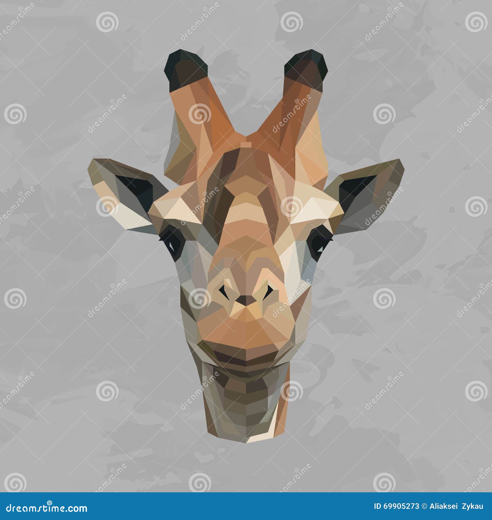 Giraffe Colored Cartoon | CartoonDealer.com #13513743