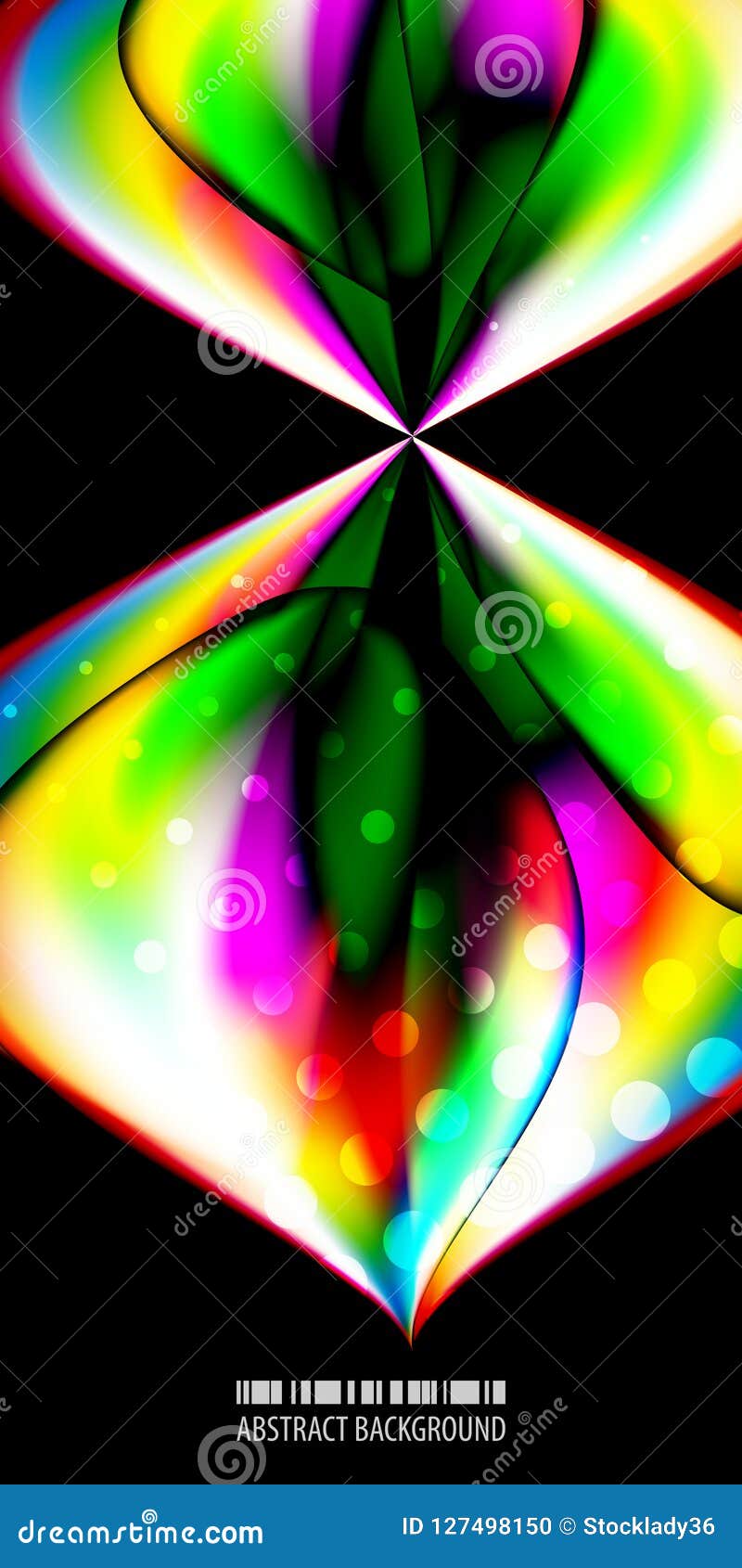 Geometric Colorful Abstract Blended Vector Background Stock Vector ...