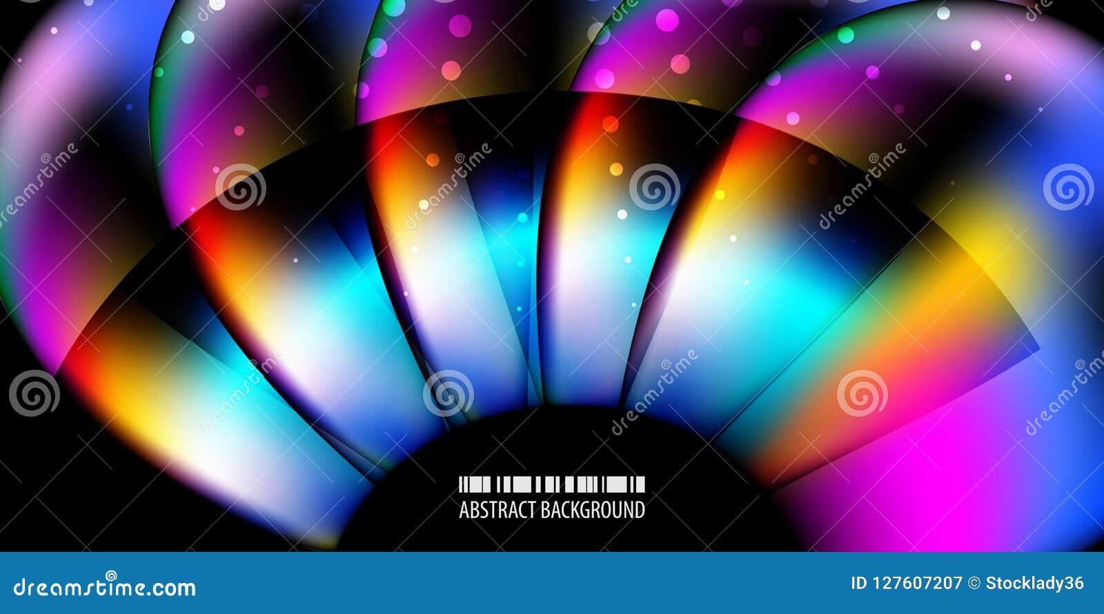 Geometric Colorful Abstract Blended Vector Background Stock Vector ...