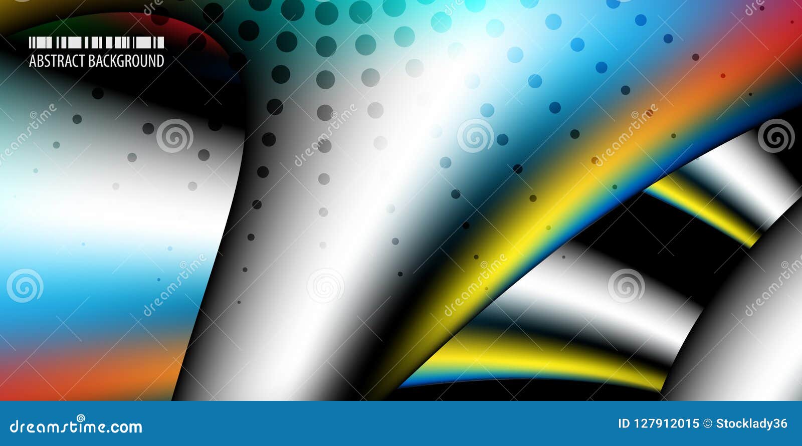 Geometric Colorful Abstract Blended Vector Background Stock Vector ...