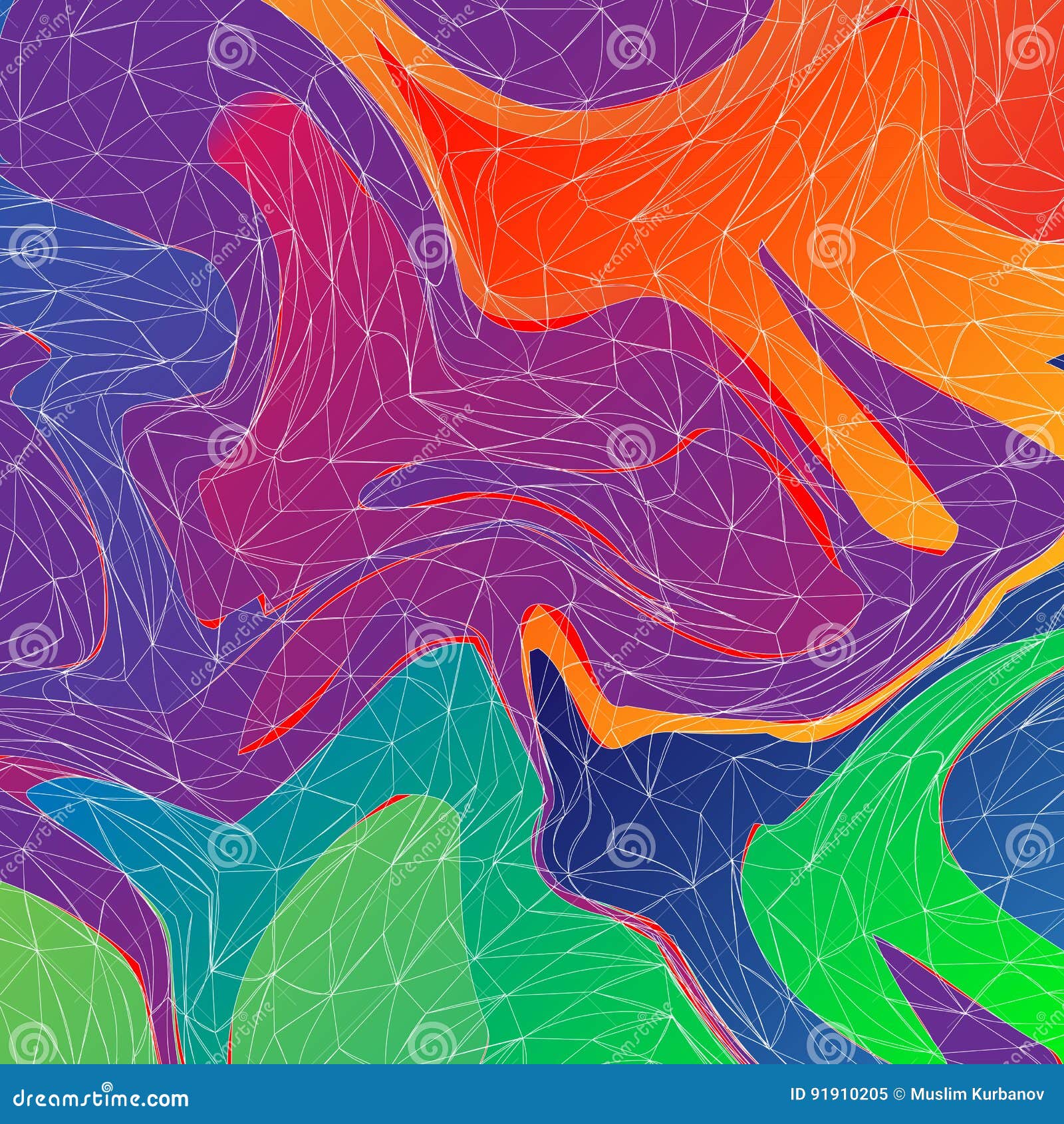Geometric Colorful Abstract Background. Vector EPS10 Stock Vector ...