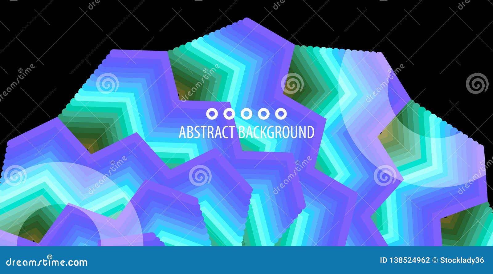 Geometric Colorful Abstract Bars Background Vector Teplate Stock Vector ...