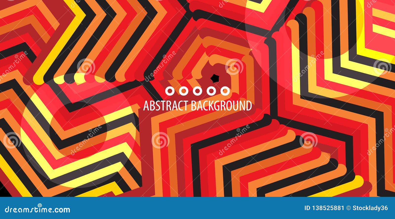 Geometric Colorful Abstract Bars Background Vector Teplate Stock Vector ...