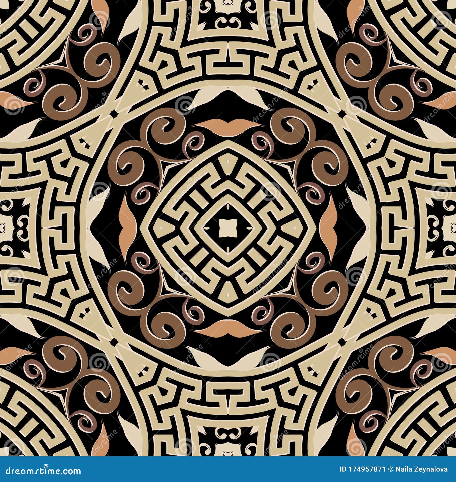 Geometric Colorful Greek Vector Seamless Pattern. Abstract Geometry ... Geometric Colorful Greek Vector Seamless Pattern. Abstract Geometry ...