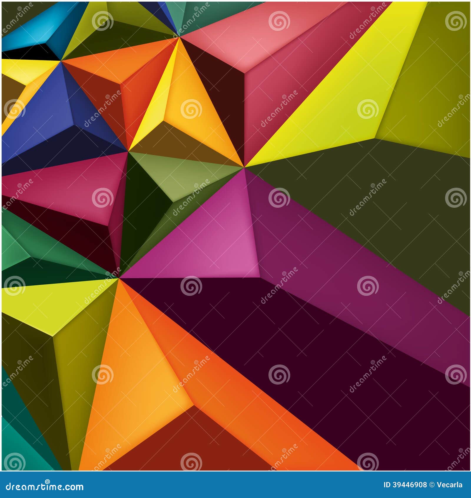 Geometric Colour Background Stock Vector - Illustration of book ...