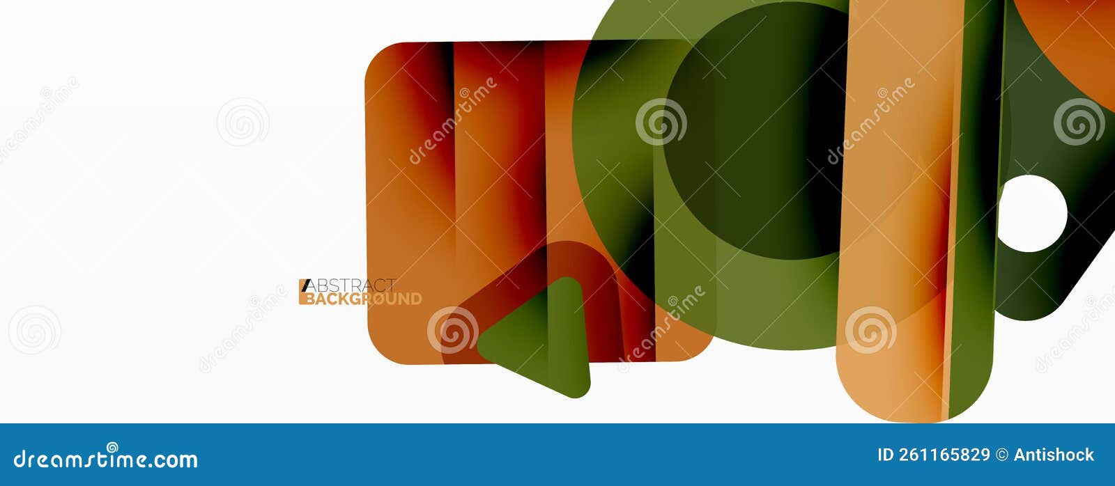 Geometric Composition Abstract Background Design Stock Vector ...