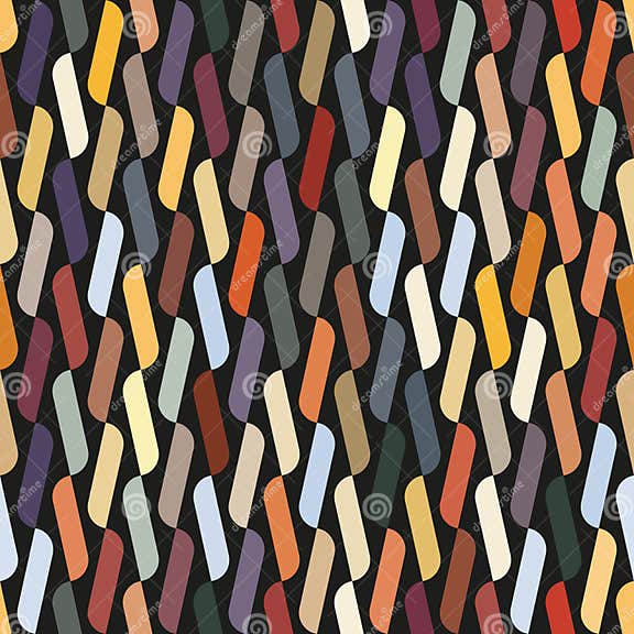 Geometric Composition with Small Multicolor Tiles in the Shape of a ...