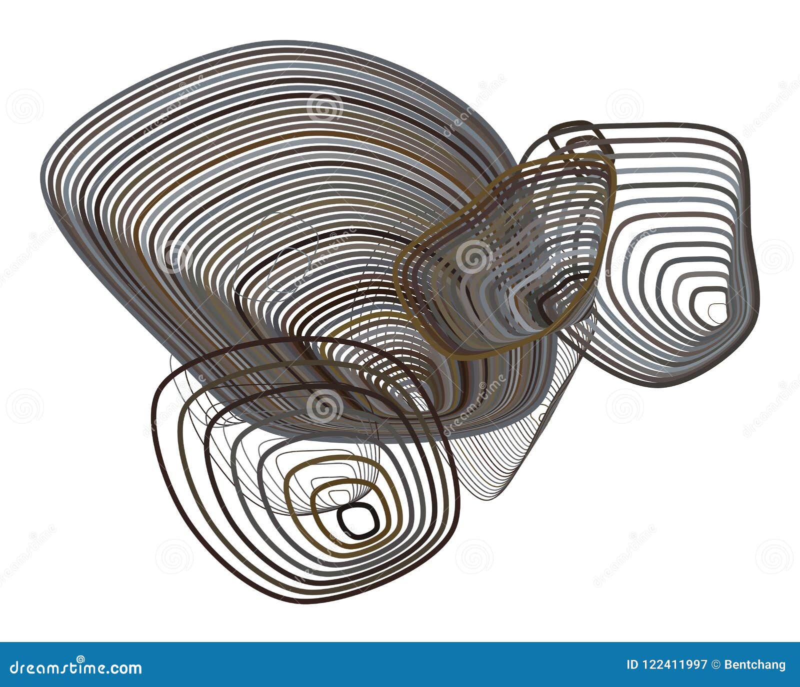 Geometric Conceptual Background Path Lines Pattern for Design. Abstract ...