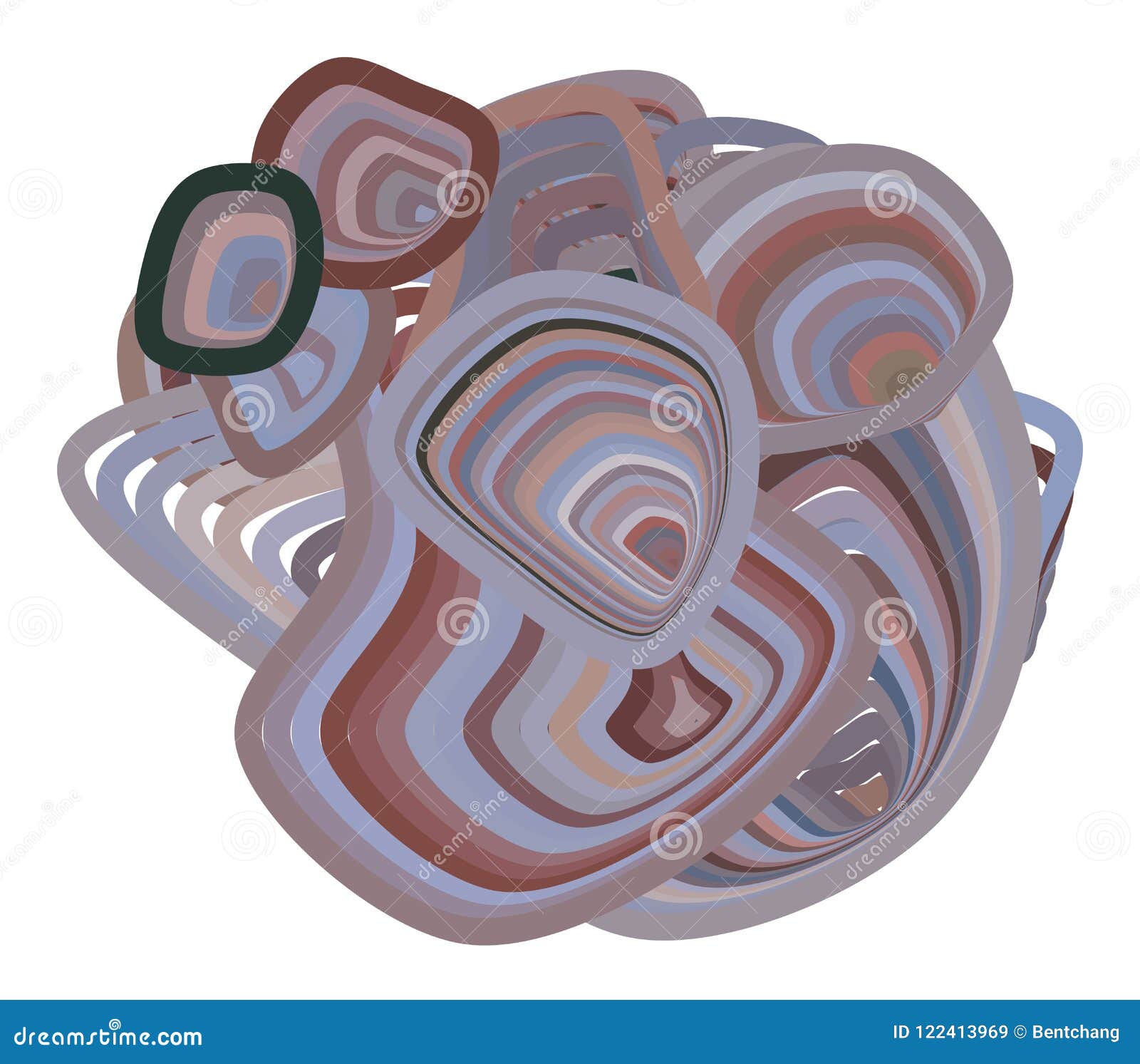 Geometric Conceptual Background Path Lines Pattern for Design. Abstract ...