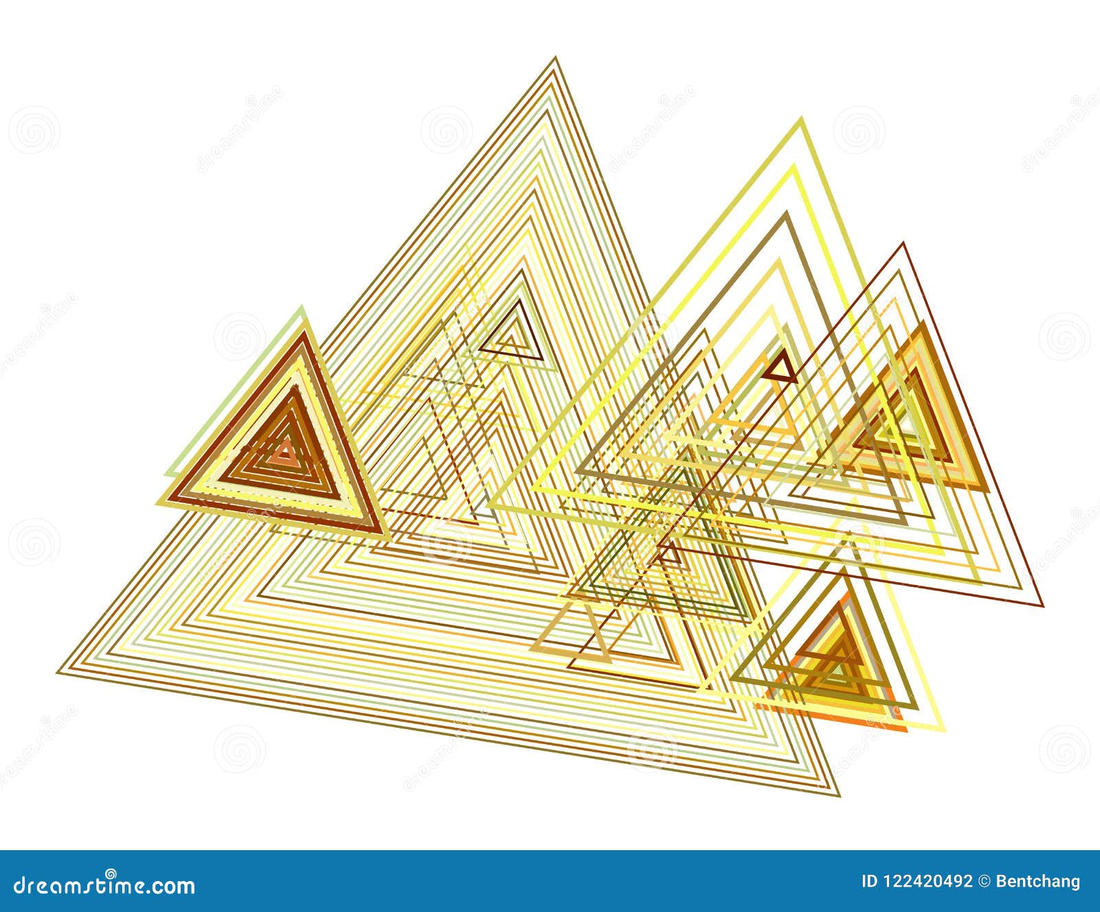 Geometric Conceptual Background Triangle Pattern for Design. Drawing ...