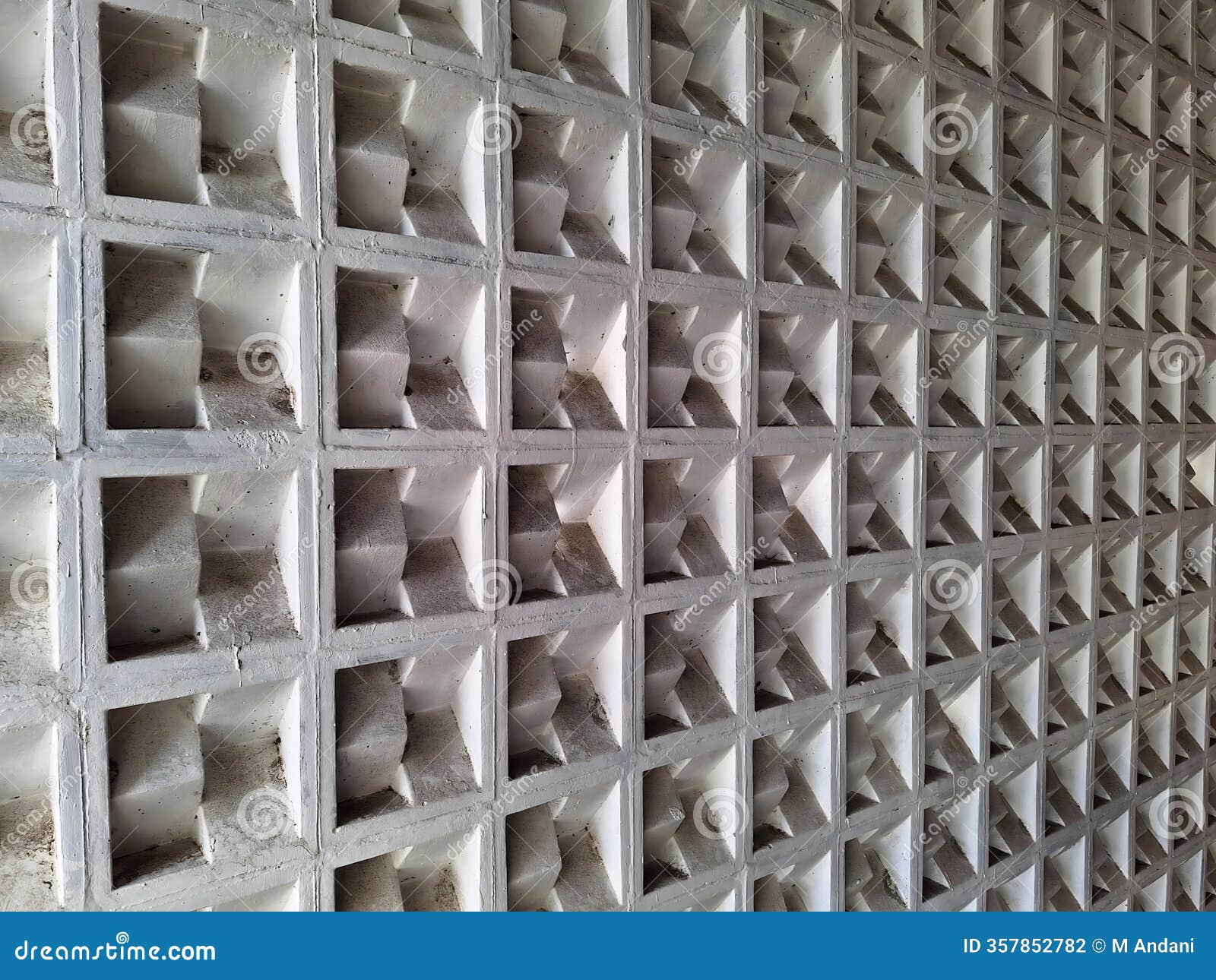 Geometric Concrete Wall Pattern Texture Background Image Stock Photo ...