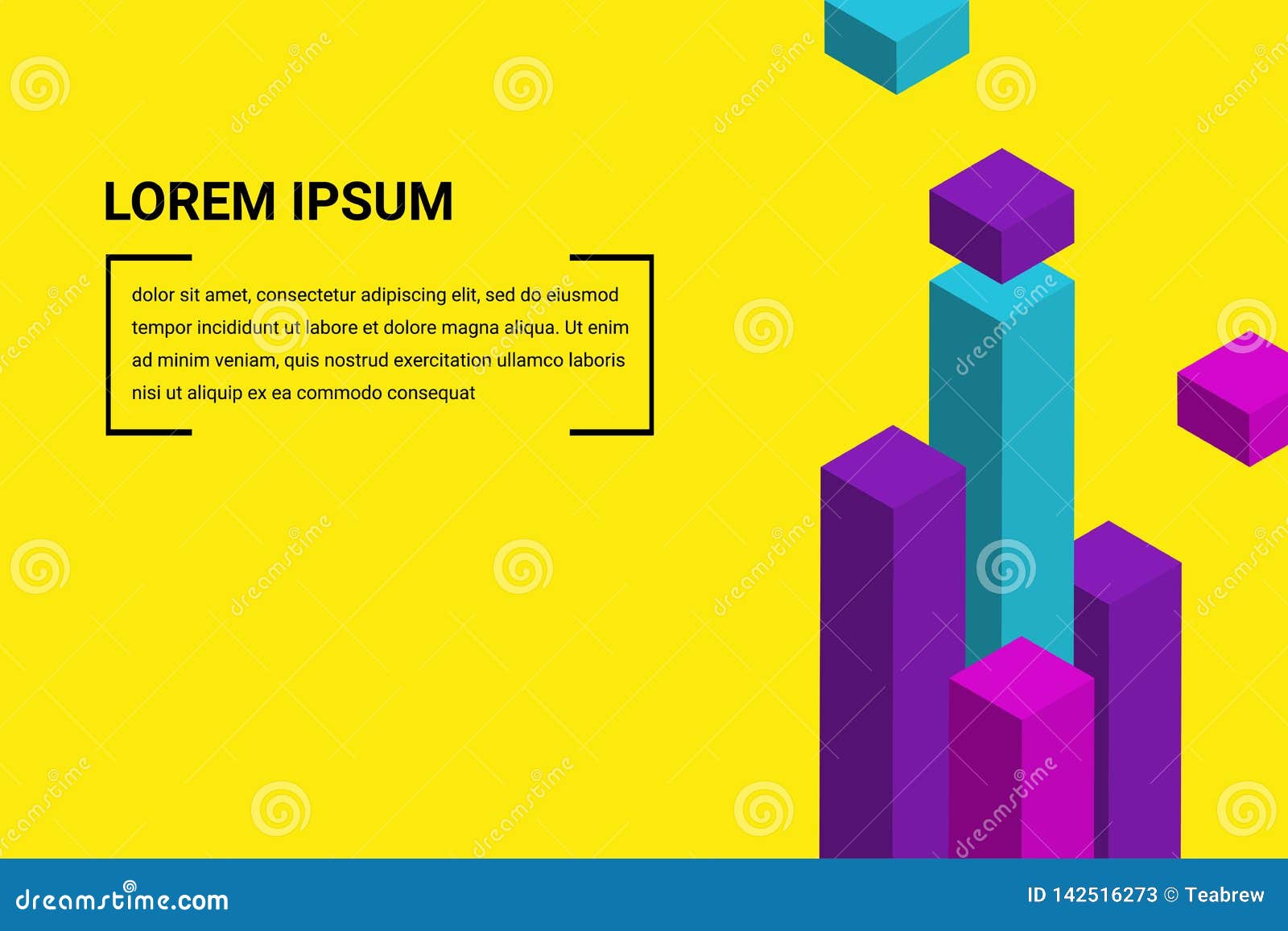 Geometric Cube Vector Illustration Stock Vector - Illustration of ...