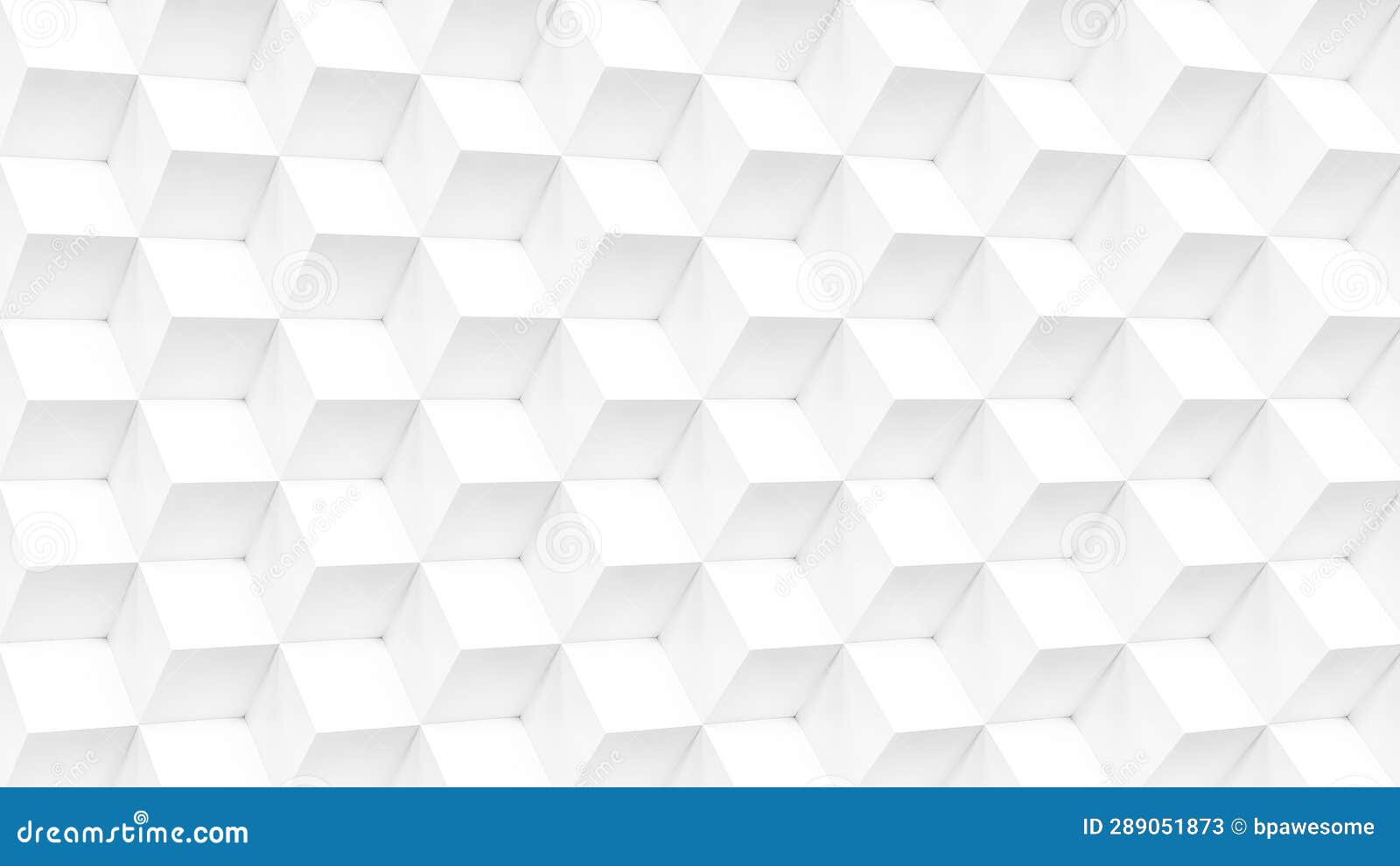 Geometric Cubes: White Tech 3D Background with Light and Shadows ...