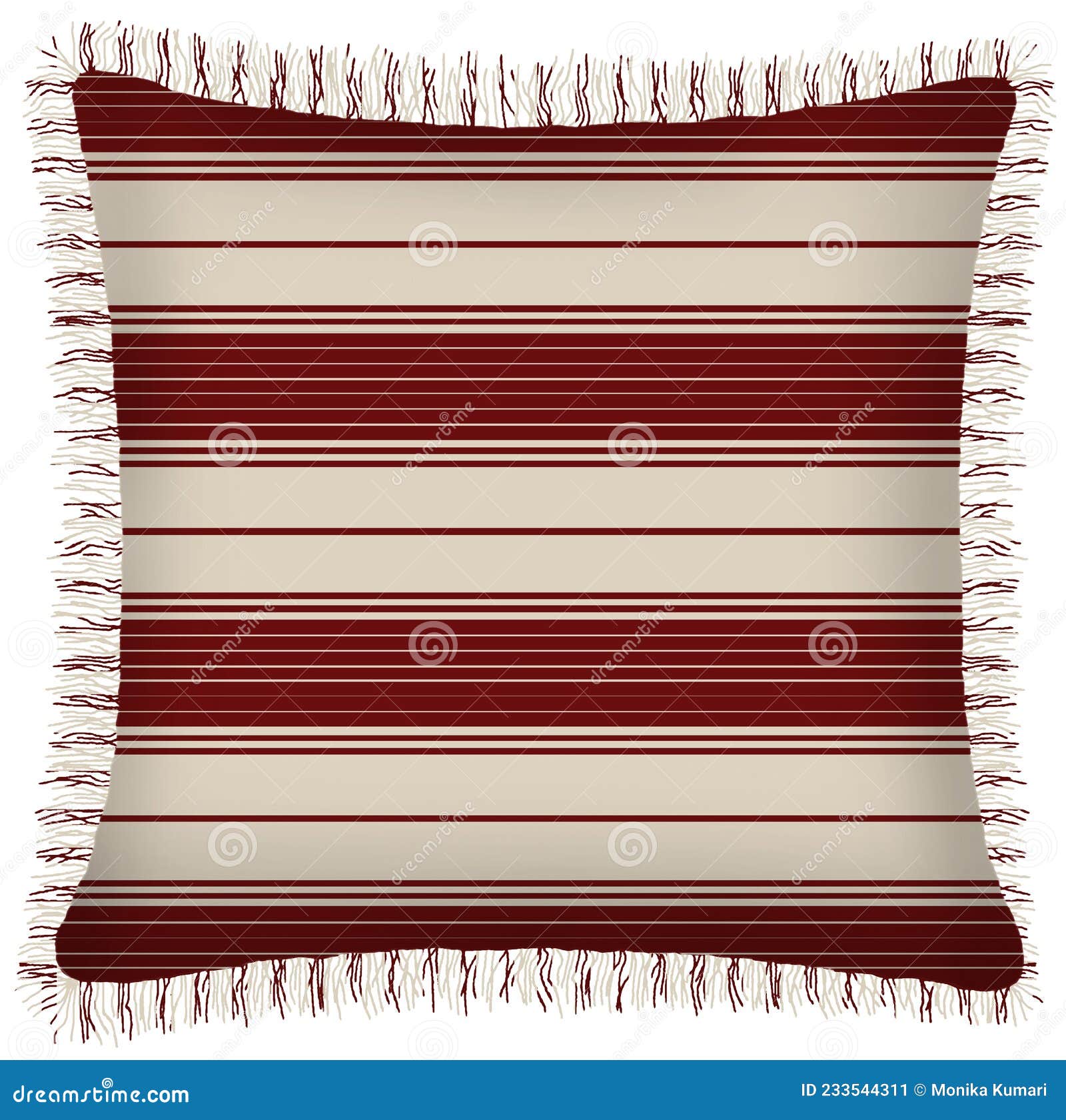 Cushion and Pillow Modern Designs Isolated on White Canvas with High ...