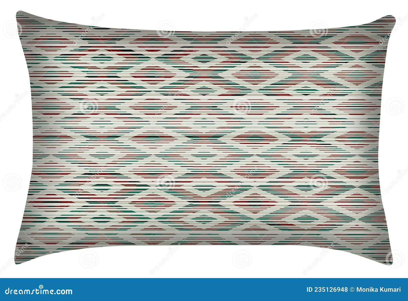 Cushion and Pillow Modern Designs Isolated on White Canvas with High ...