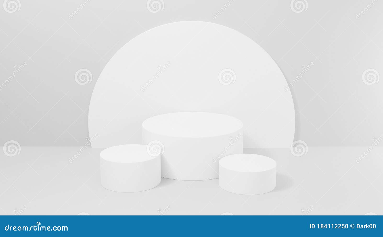 Geometric Cylinder Shape Background Stock Illustration - Illustration ...