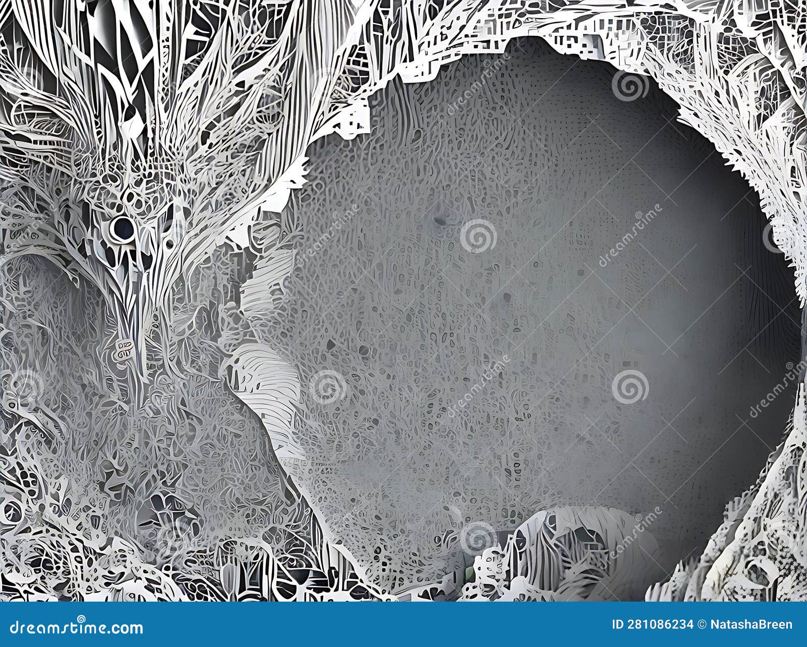 Geometric 3D Abstract Panels with Contrast. Stock Illustration ...