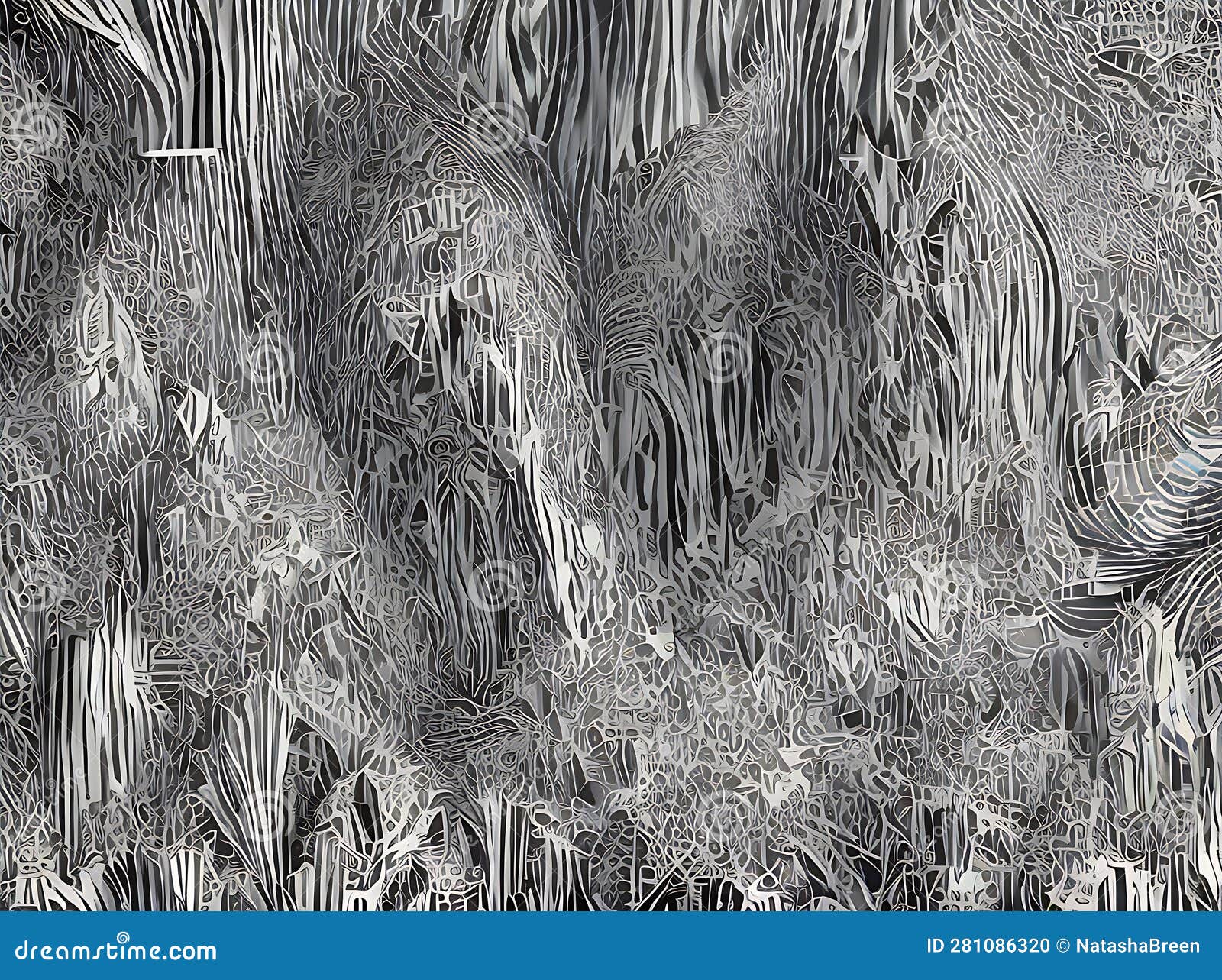 Geometric 3D Abstract Panels with Contrast. Stock Illustration ...