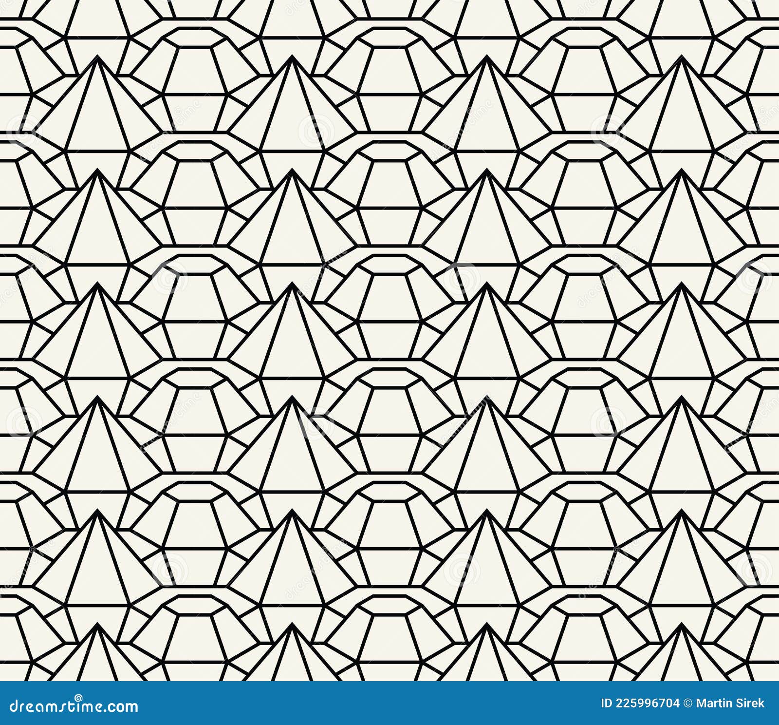 Geometric 3d Relief Outline Hexagon Grid Texture Pattern Stock Vector ...