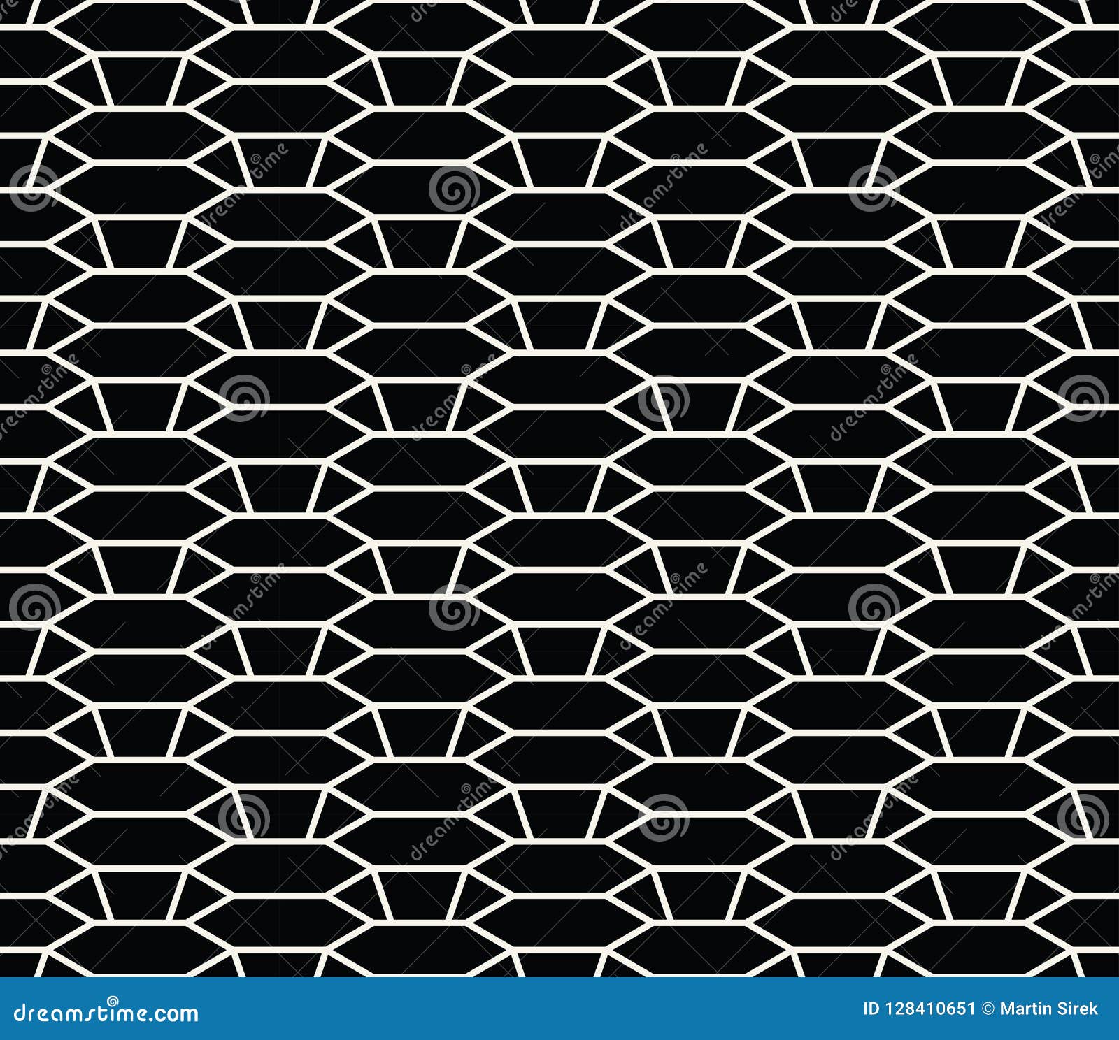 Geometric 3d Relief Outline Hexagon Grid Texture Pattern Cartoon Vector ...