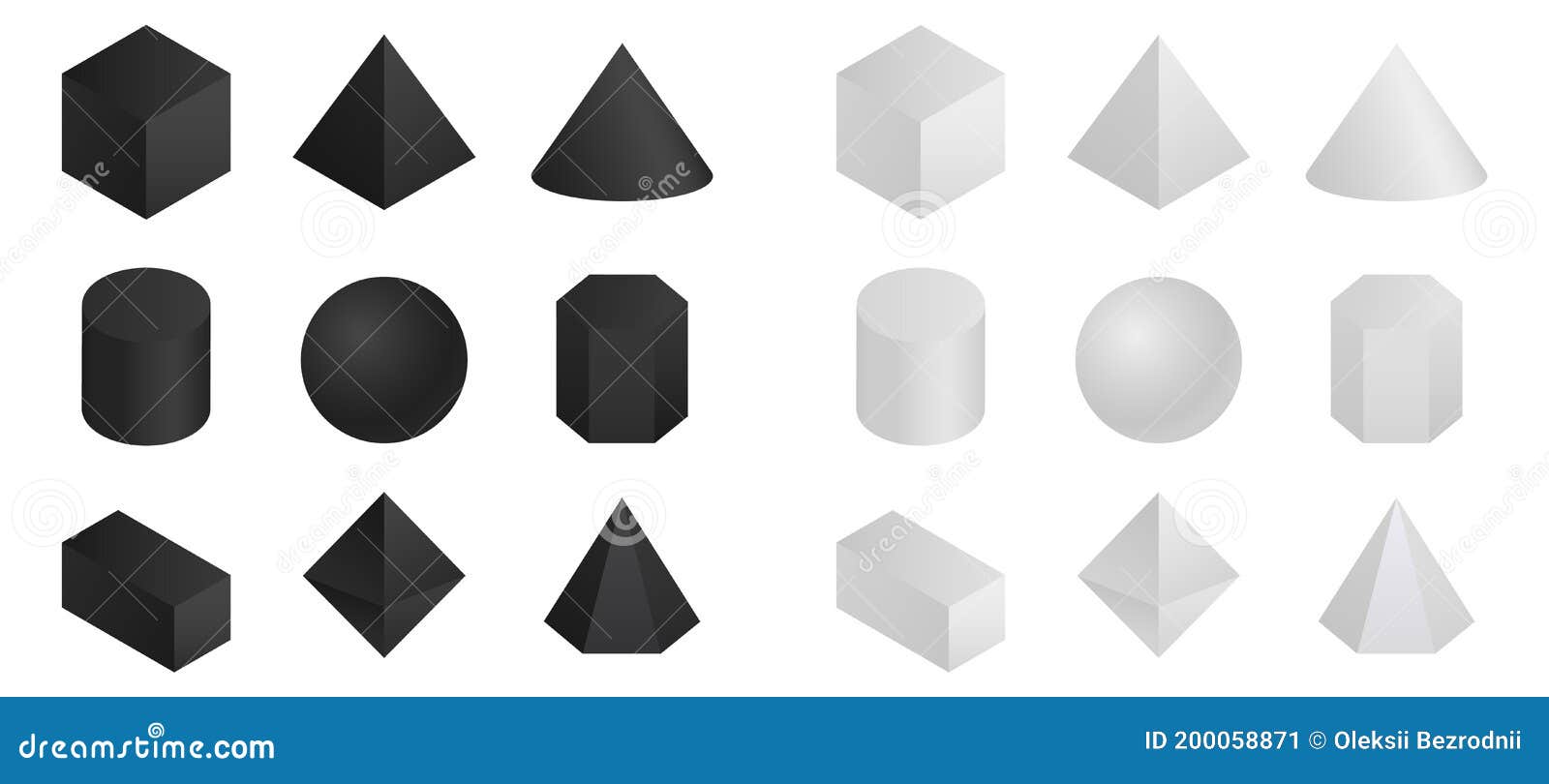 Pyramidal Shapes Stock Image | CartoonDealer.com #50823871