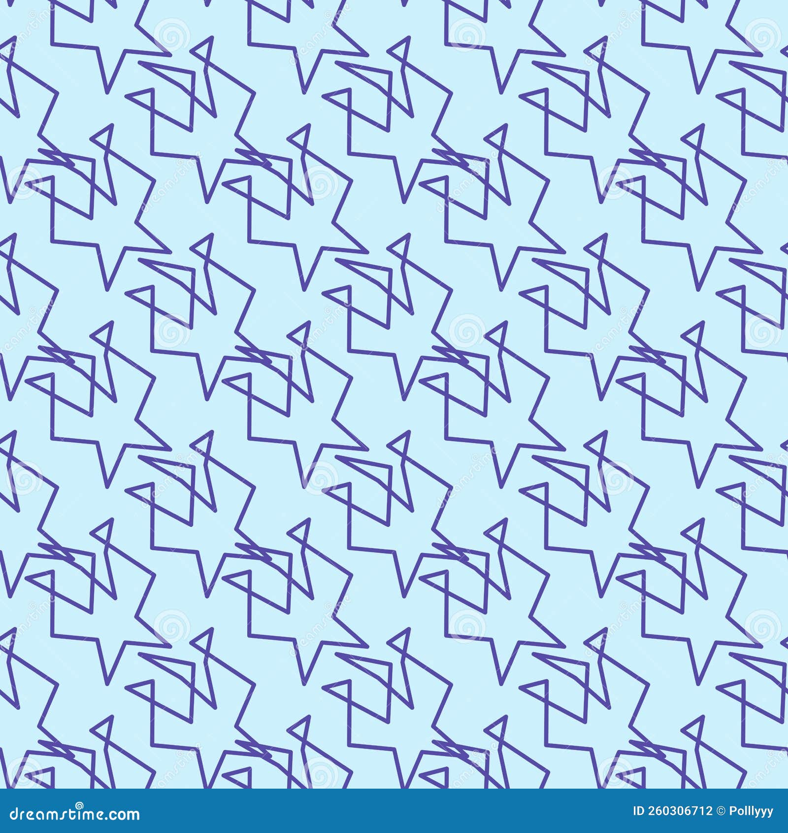 Geometric Decorative Elements with Sharp Corners on a Blue Surface ...