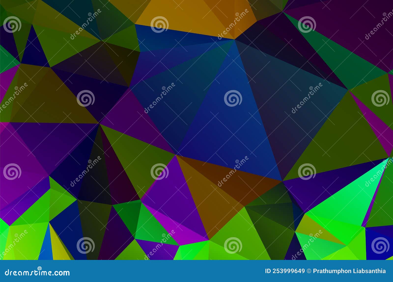 Geometric Design for Business Presentations or Web. Colorful Swirl ...
