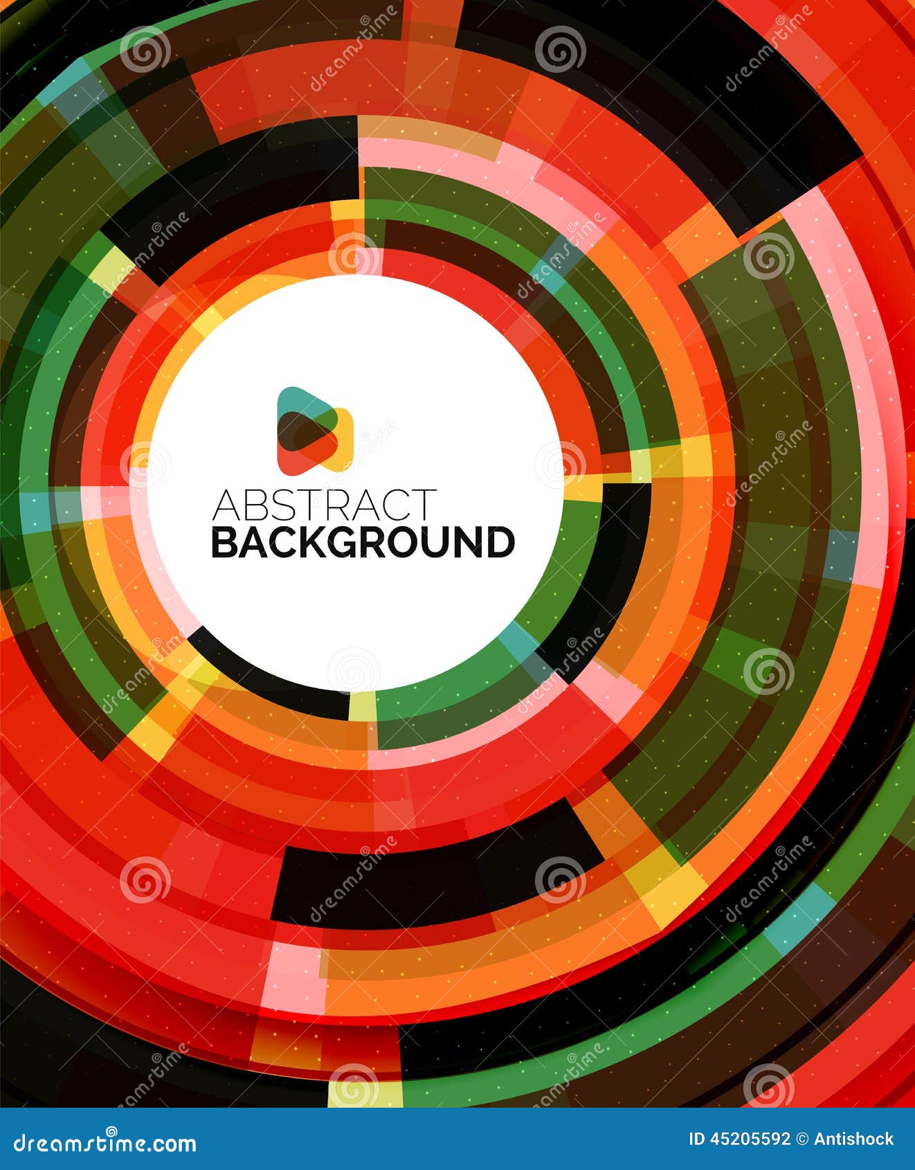 Geometric Design Circles, Swirl Stock Vector - Illustration of ...