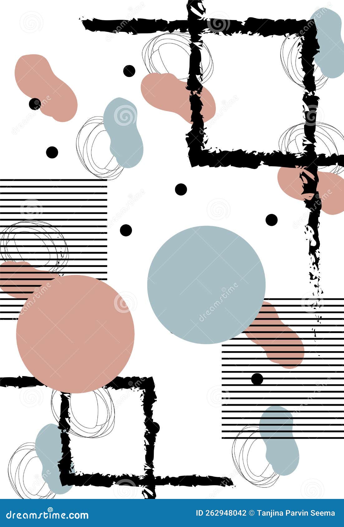 Geometric Design Posters, Vector Template Stock Illustration ...