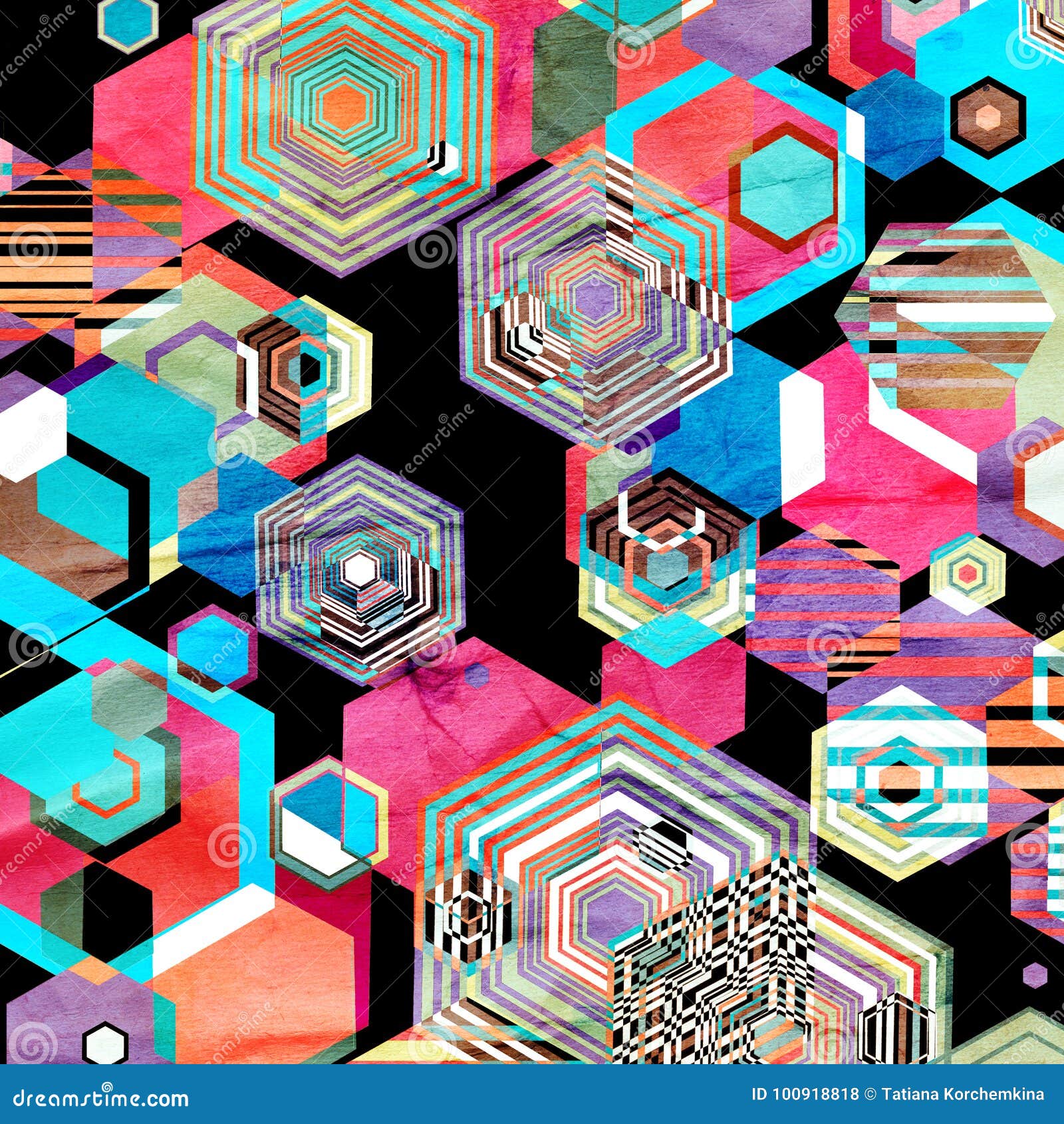 Geometric diamond pattern stock illustration. Illustration of graphic ...