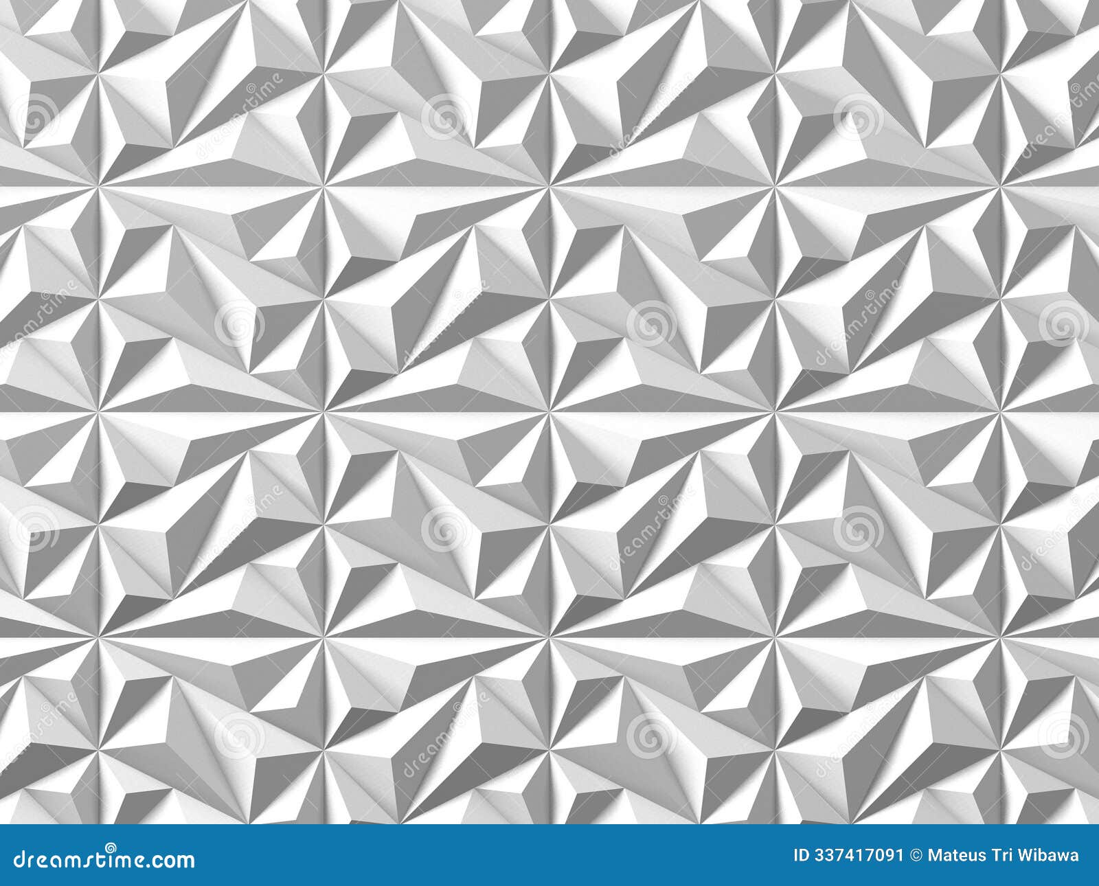 Geometric Diamond Patterns Wallpaper 3D Design Stock Illustration ...