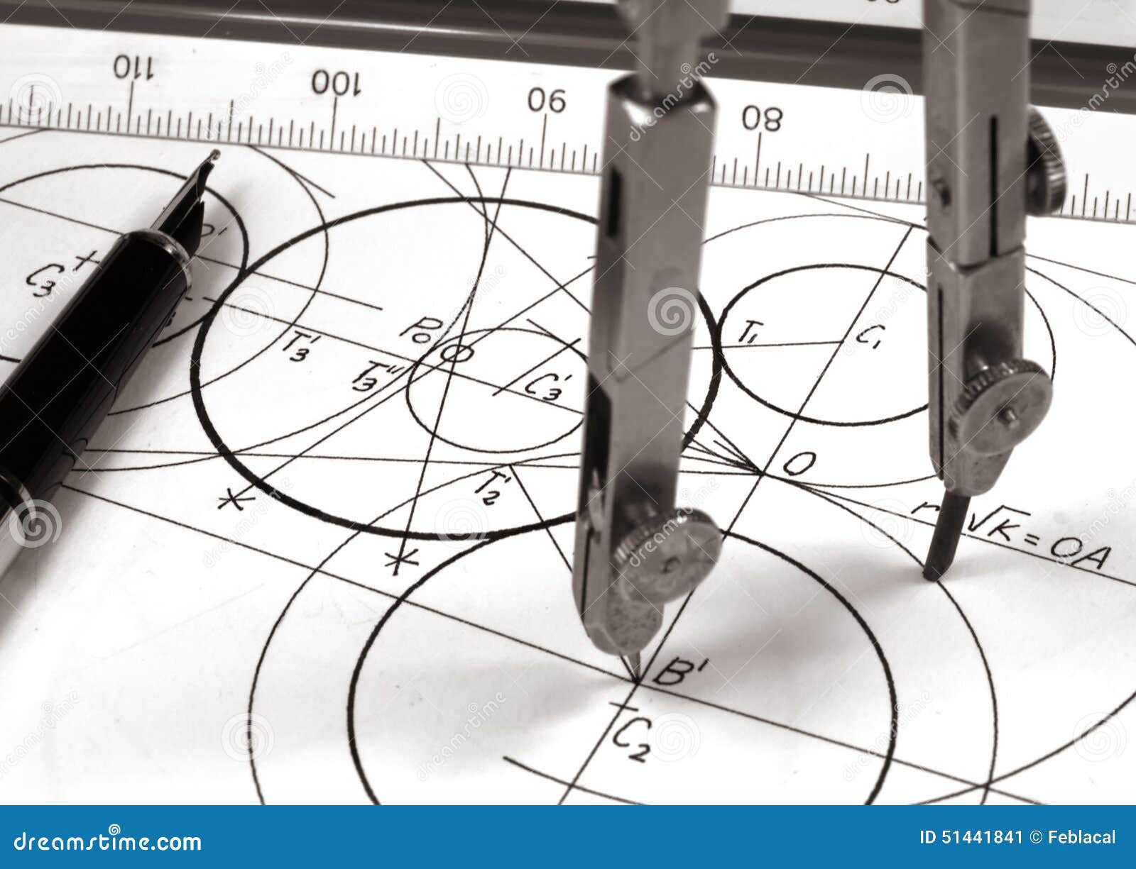 Geometric draw stock image. Image of extension, designer - 51441841
