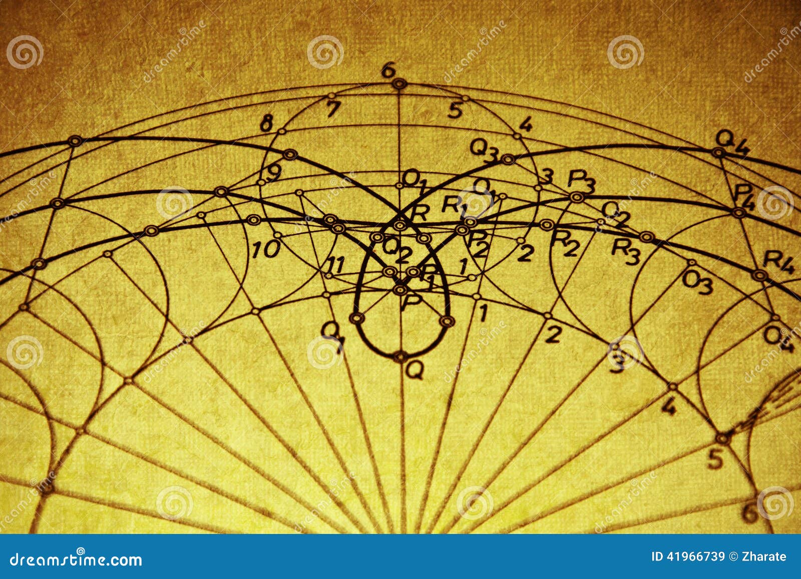 Geometric drawing stock image. Image of creativity, instrument - 41966739
