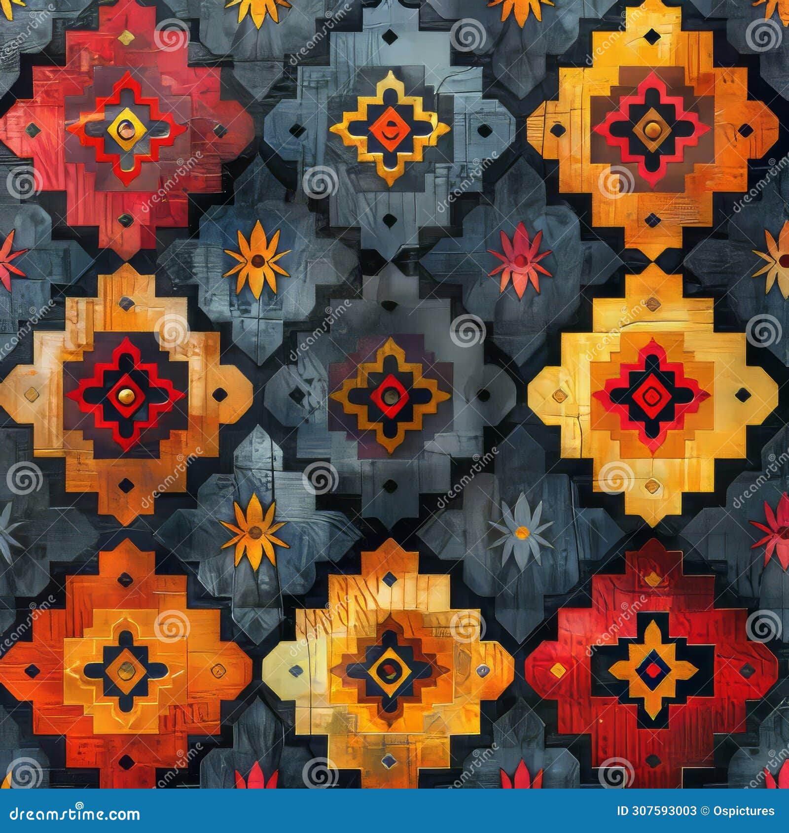 Geometric Echoes stock illustration. Illustration of color - 307593003