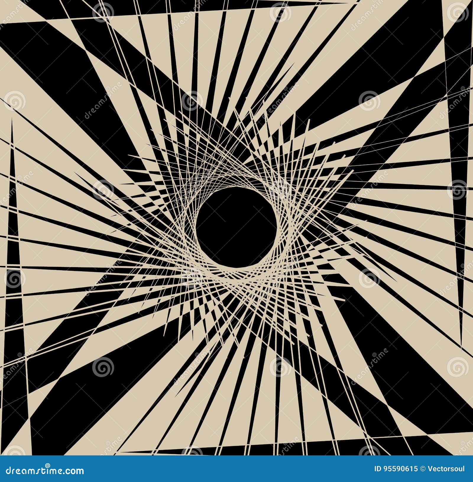 Geometric Edgy Random Shape. Abstract Textured Design Stock Vector ...