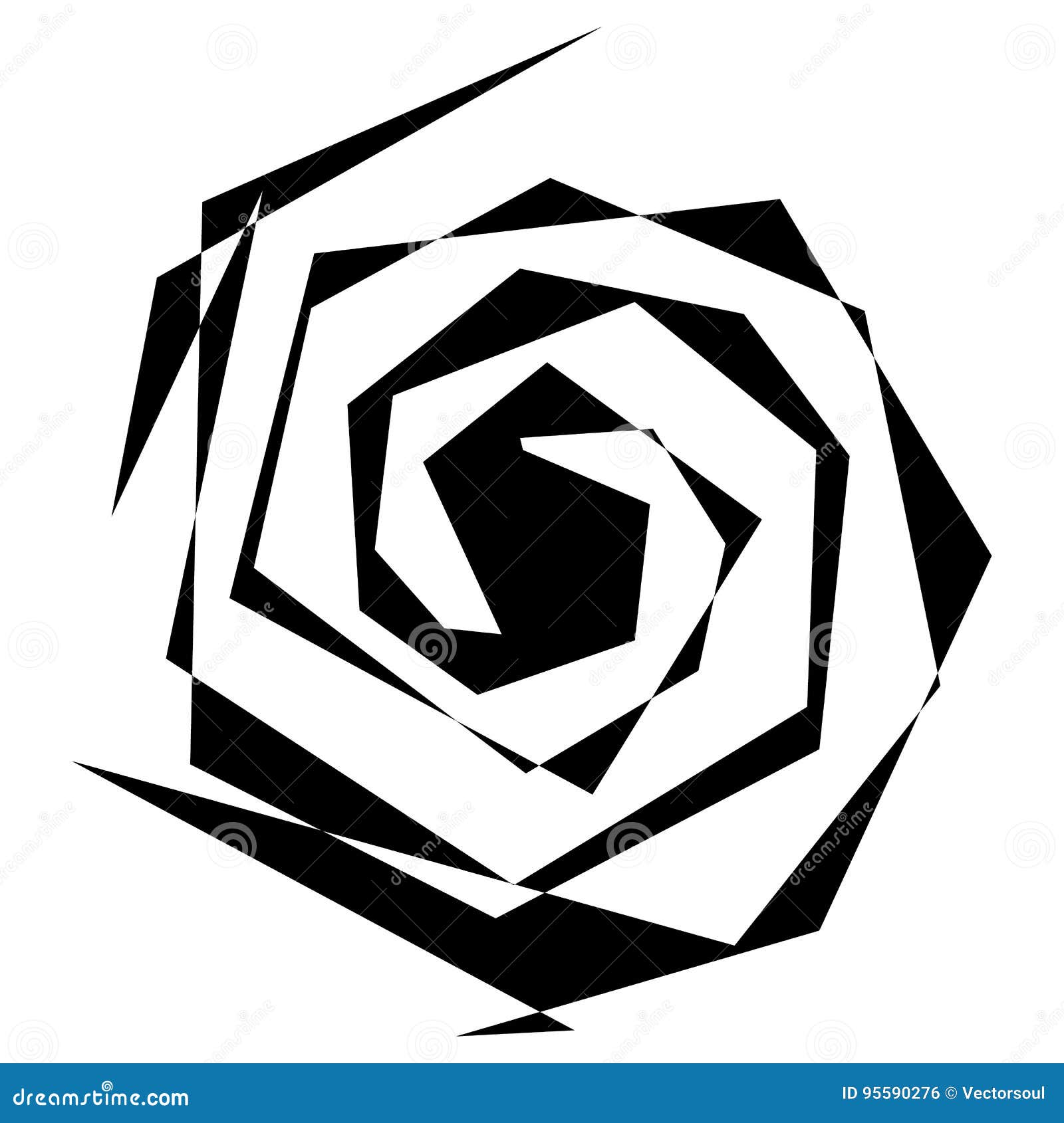 Geometric Edgy Shape, Pattern. Rough, Edgy Geometric Textured Element ...