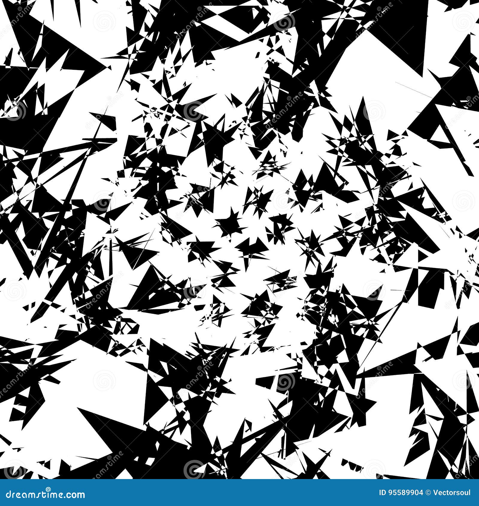 Geometric Edgy Shape, Pattern. Rough, Edgy Geometric Textured Stock ...