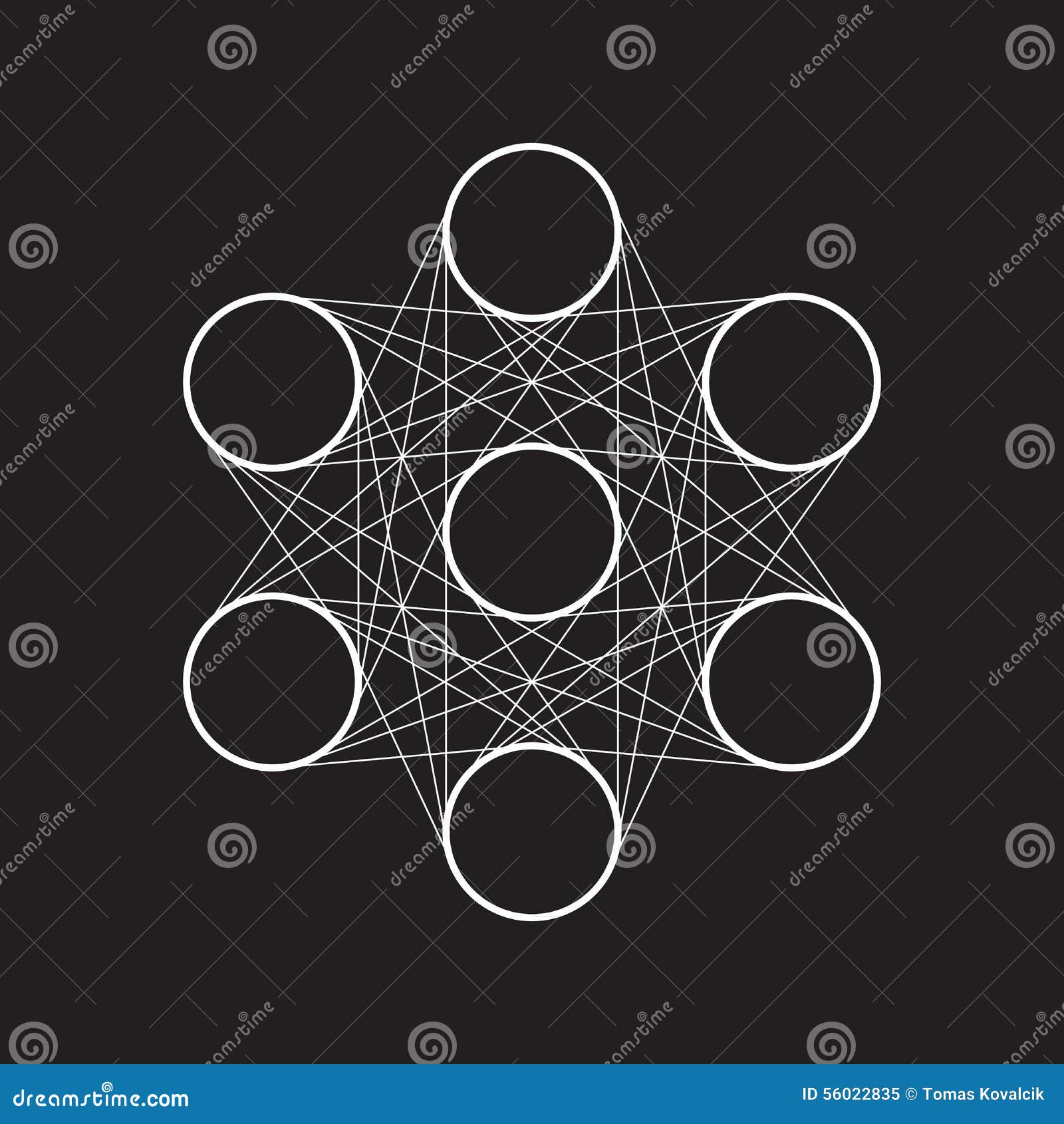Geometric Element, Line Design, Hexagon Stock Vector - Illustration of ...