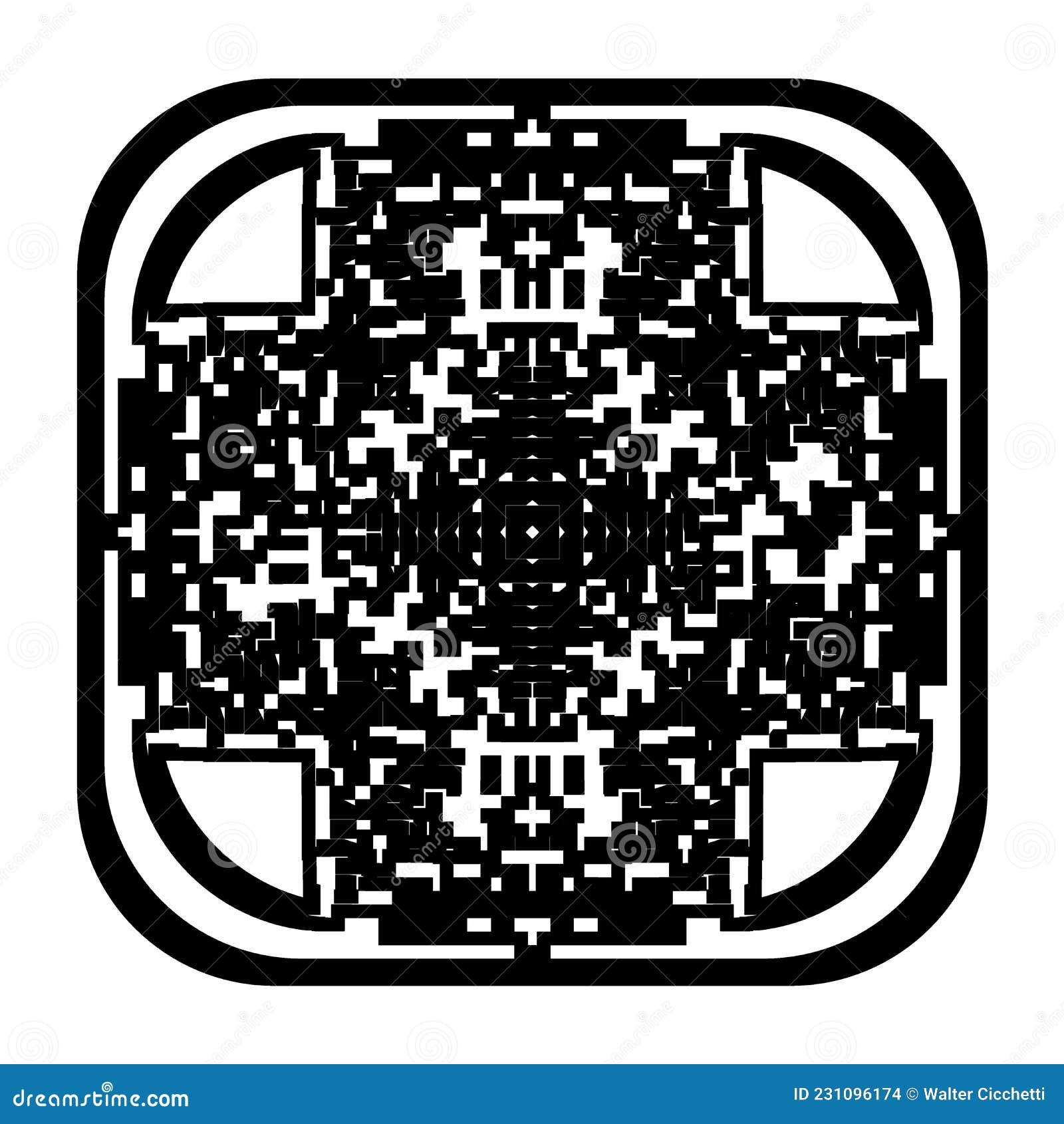 Geometric Element, Pixel Art - Minimalist Abstract Symbol Pattern Stock ...