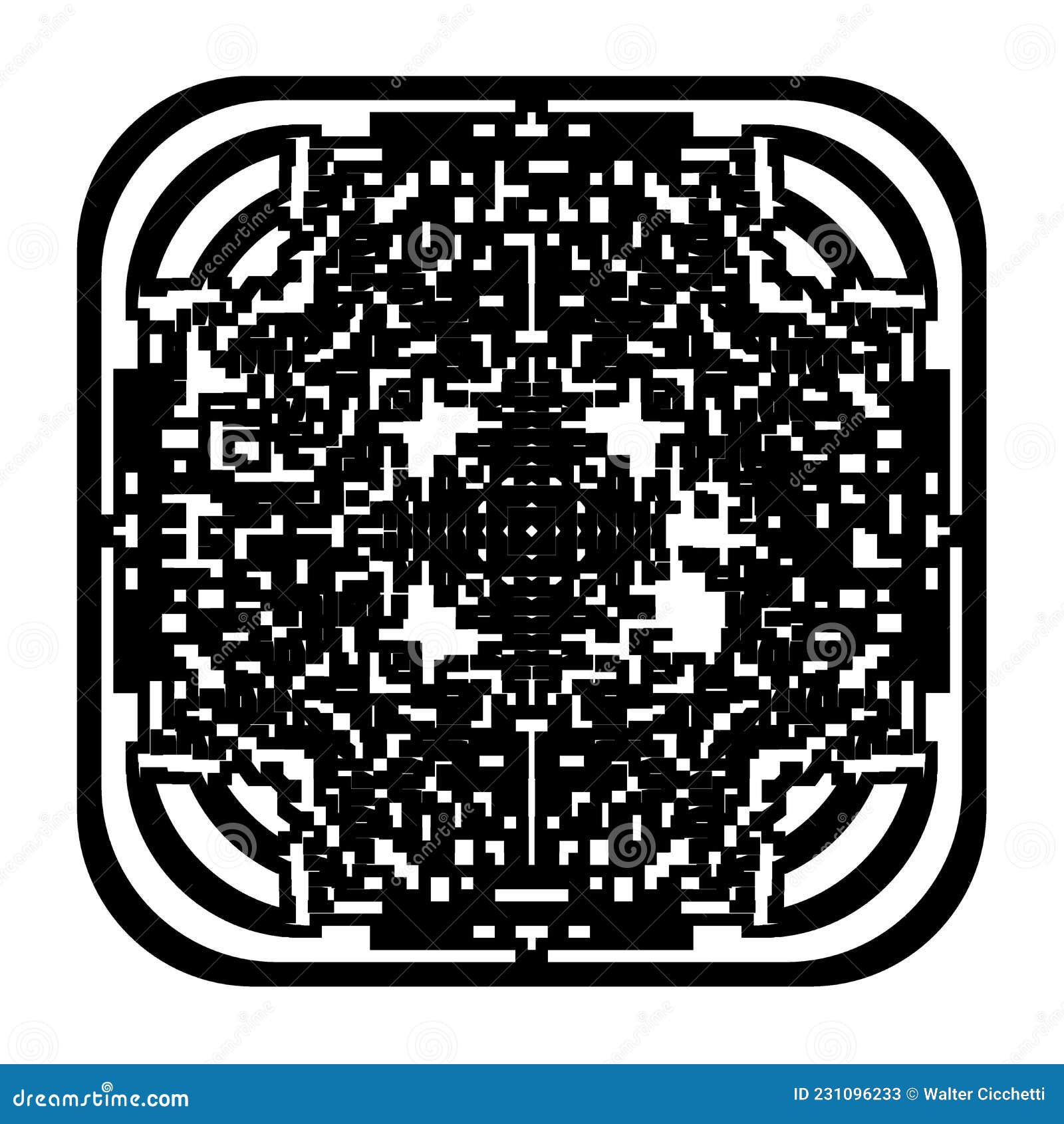 Geometric Element, Pixel Art - Minimalist Abstract Symbol Pattern Stock ...