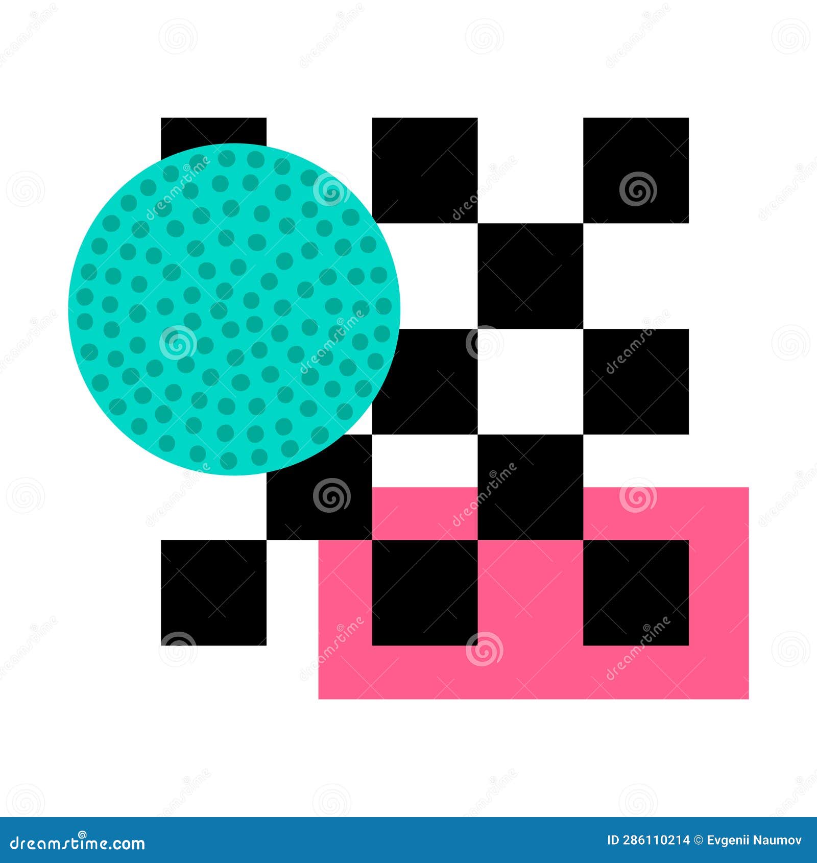 Geometric Element and Shape for Creative Design Vector Composition ...