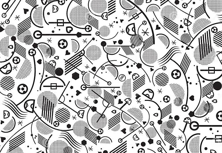 EURO Championship Soccer 2024 PRINT UEFA Pattern Vector Stock Vector ...